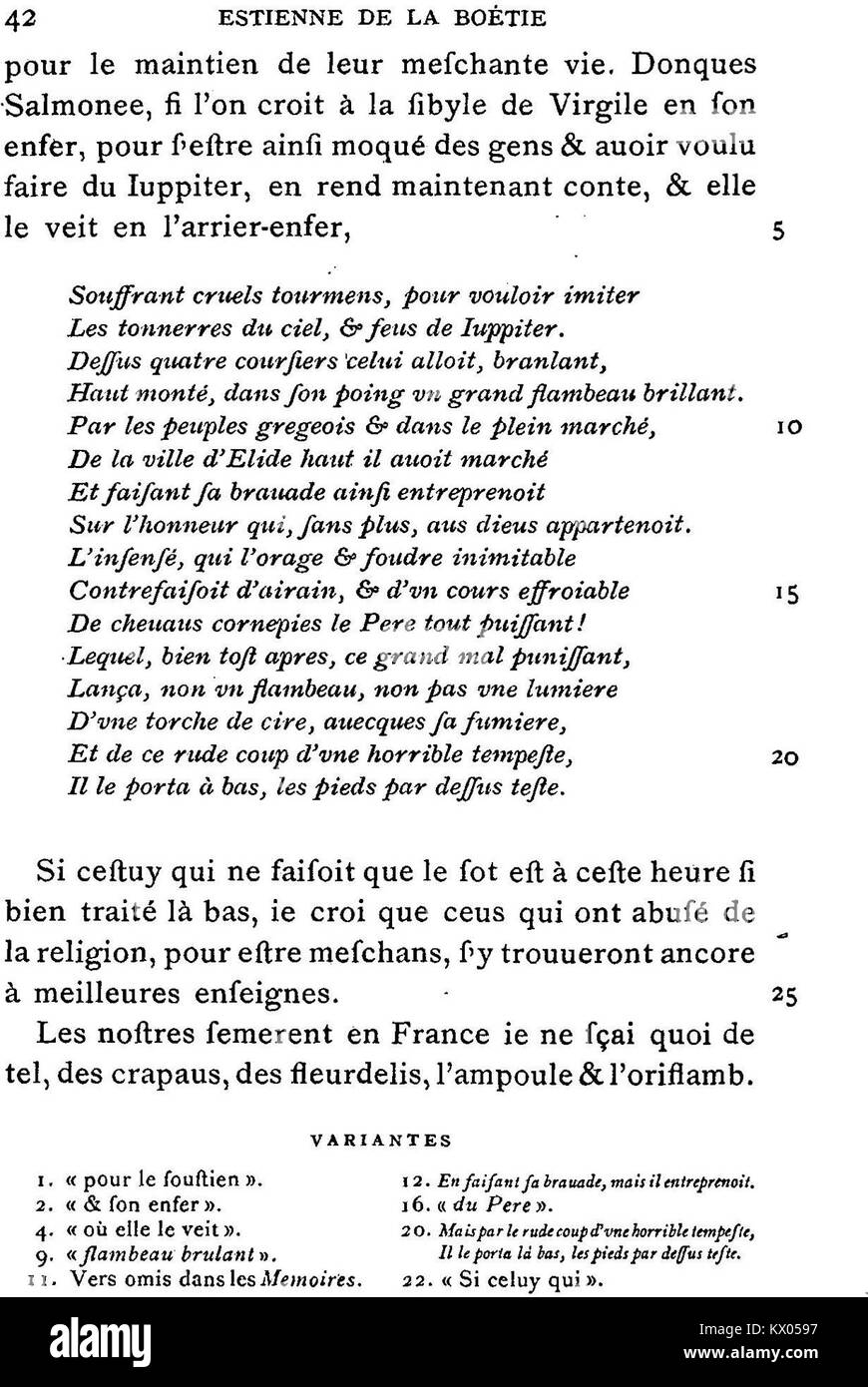 La Boëtie refers to Étienne de La Boétie, a 16th-century French ...