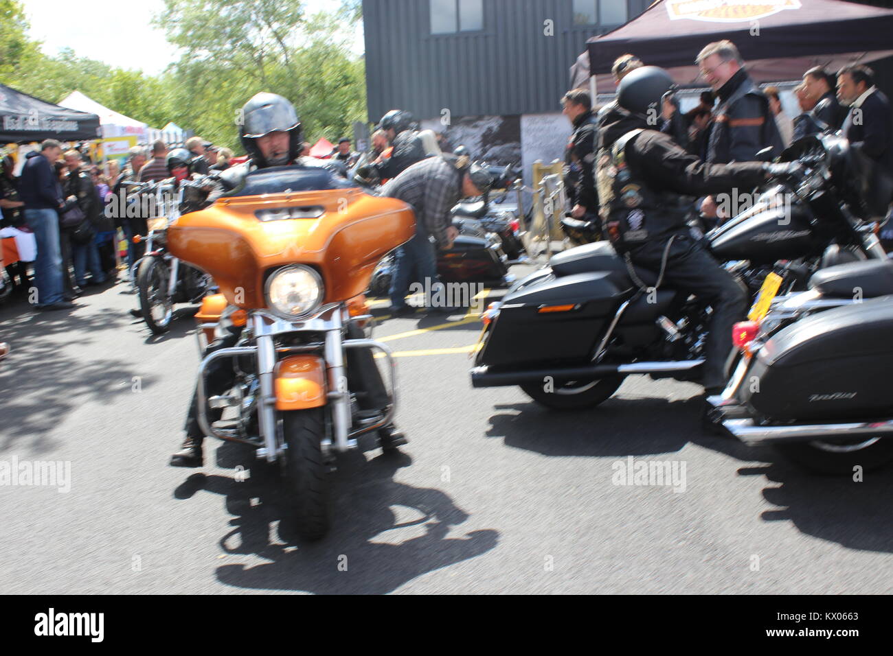 Harley Davidson Open Day - Reading (UK Stock Photo - Alamy