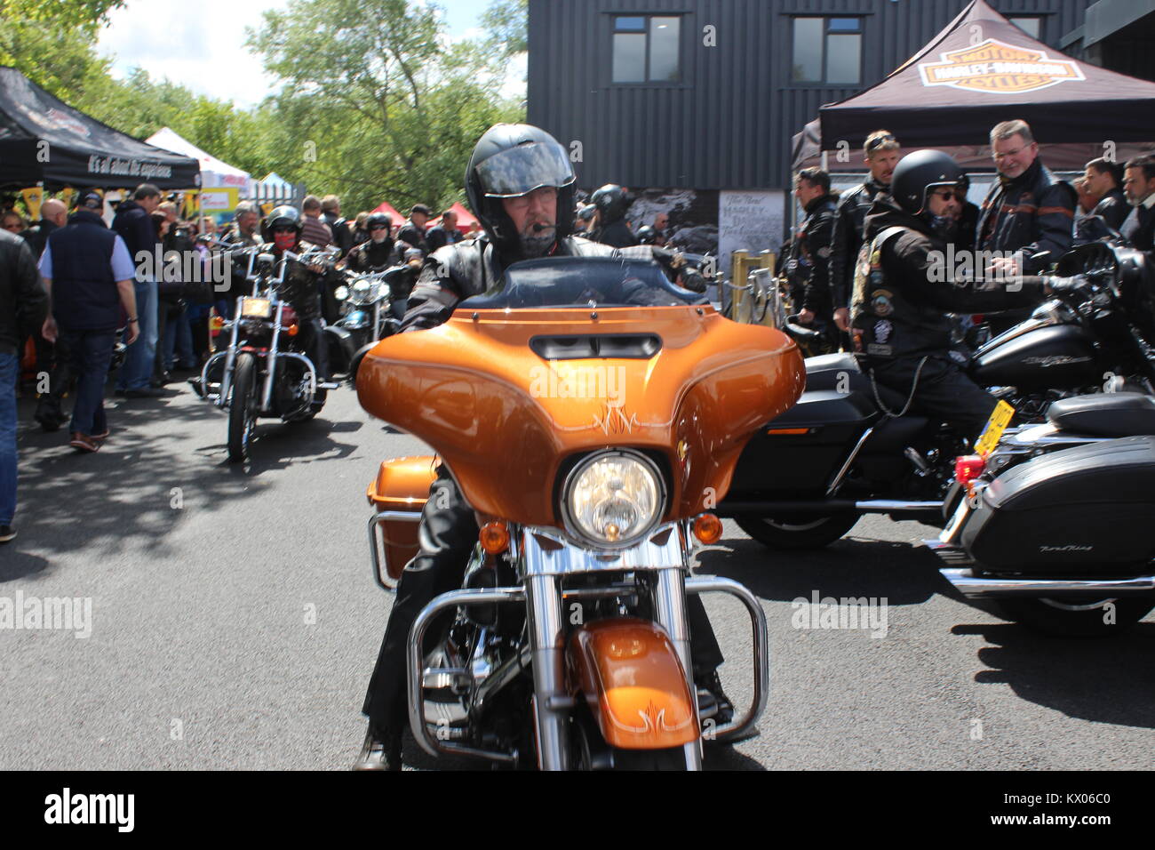 Harley Davidson Open Day - Reading (UK Stock Photo - Alamy