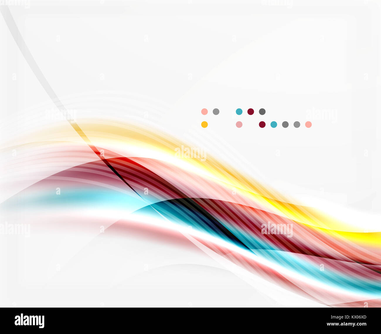 shiny wave line abstract background Stock Photo - Alamy