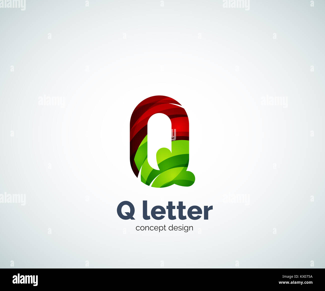 Letter q elegant logo hi-res stock photography and images - Alamy