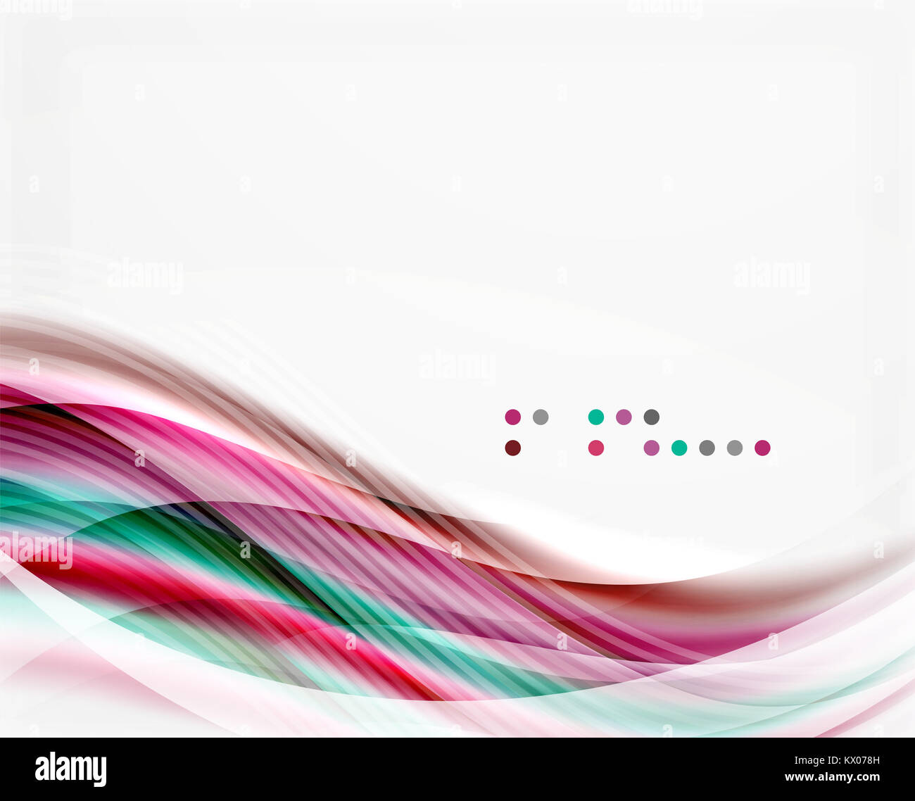 shiny wave line abstract background Stock Photo - Alamy