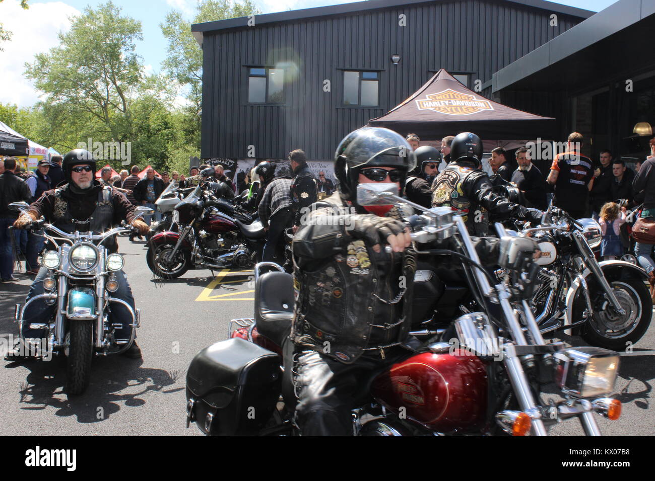 Harley Davidson Open Day - Reading (UK Stock Photo - Alamy