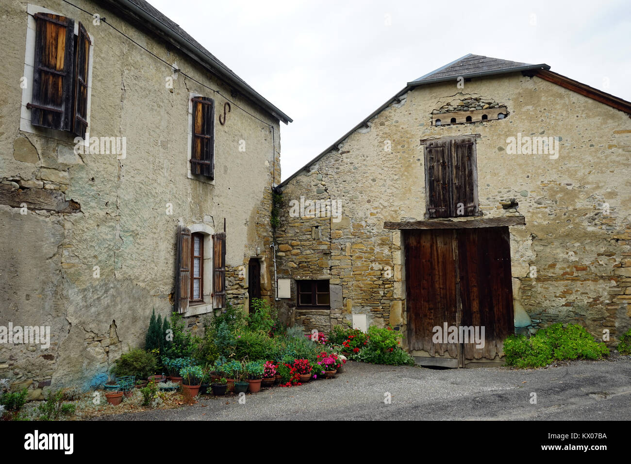 Old french farm house near hi-res stock photography and images - Alamy