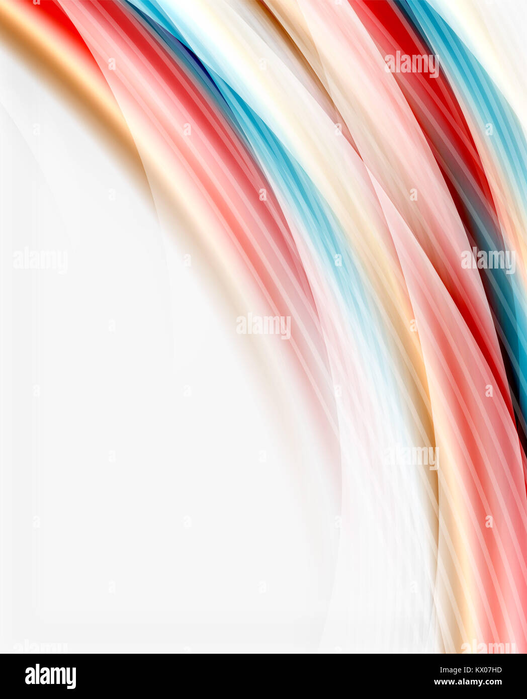 Translucent wave line, business or technology layout Stock Photo - Alamy