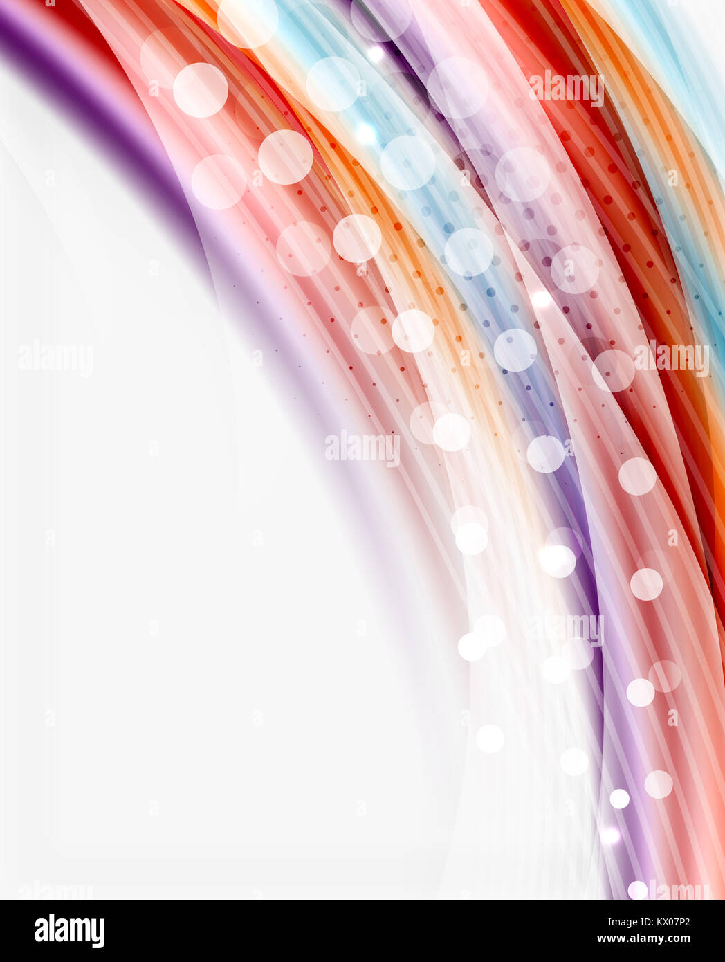 Translucent wave line, business or technology layout Stock Photo - Alamy