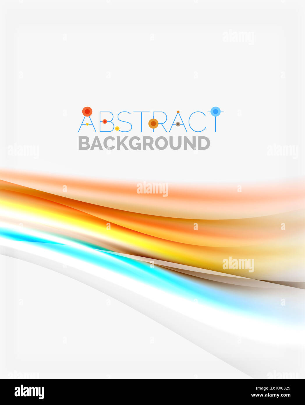 Wave abstract background, template Stock Photo - Alamy