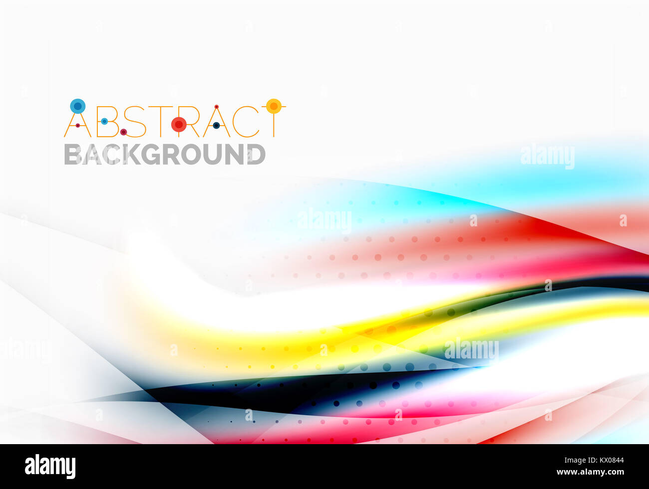 Wave abstract background, template Stock Photo - Alamy