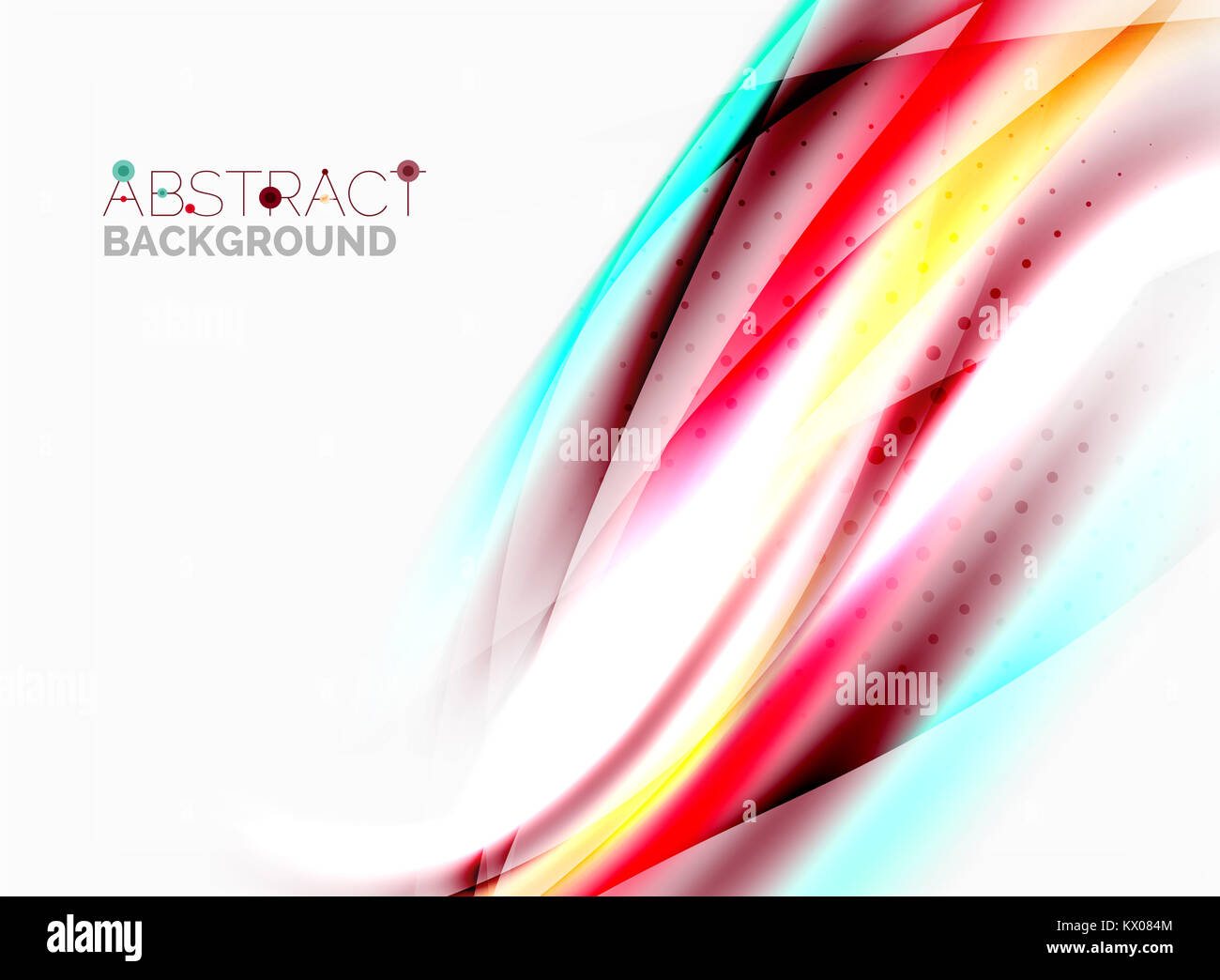 shiny blurred line waves Stock Photo - Alamy
