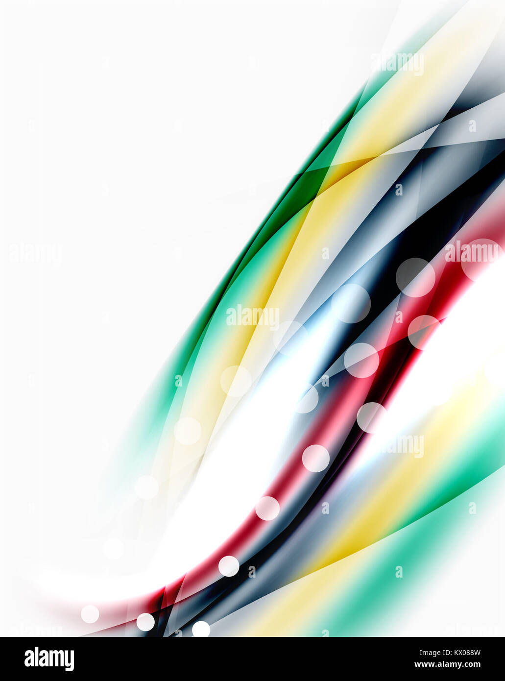 shiny blurred line waves Stock Photo - Alamy