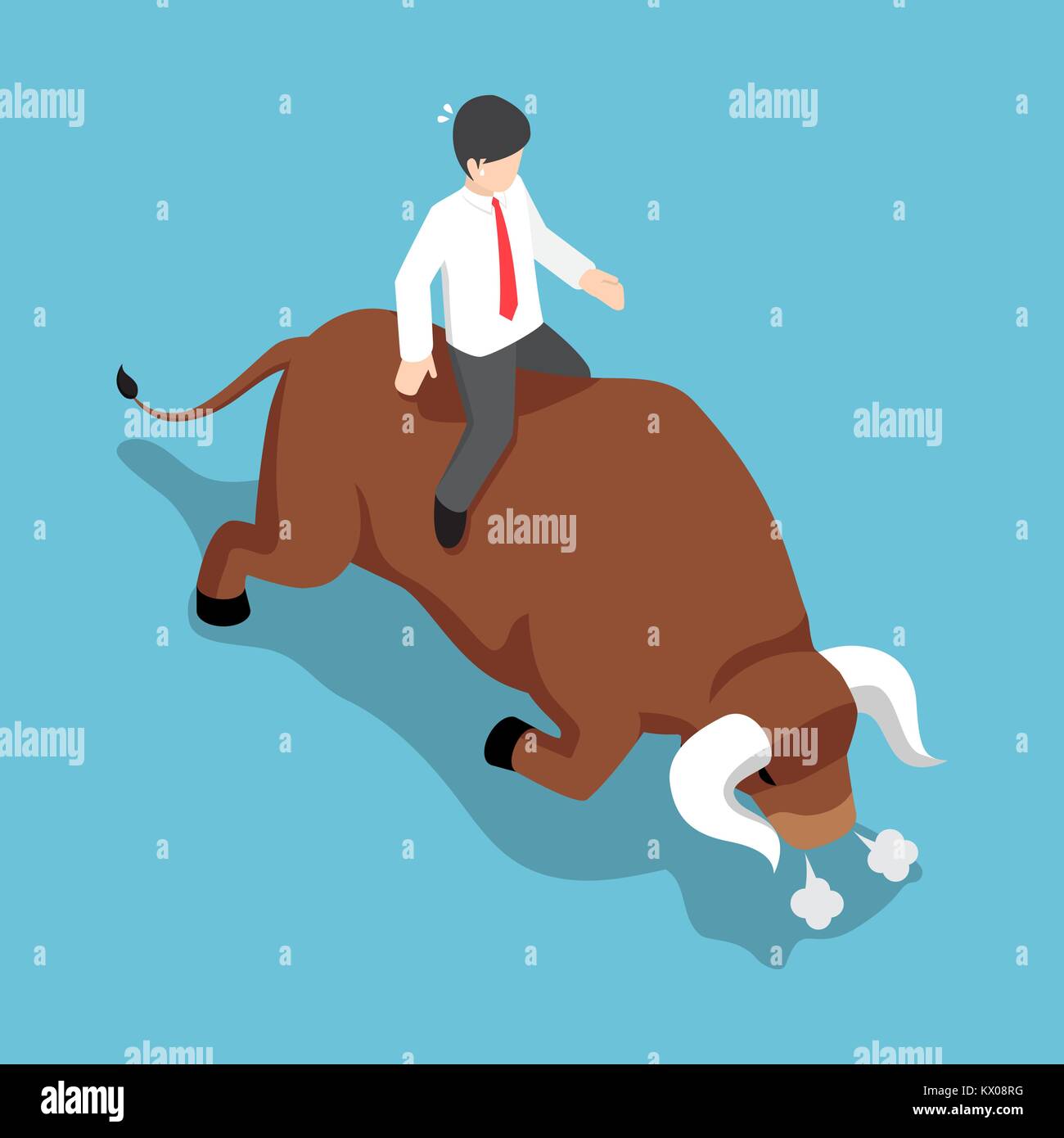 Angry bull back Stock Vector Images - Alamy