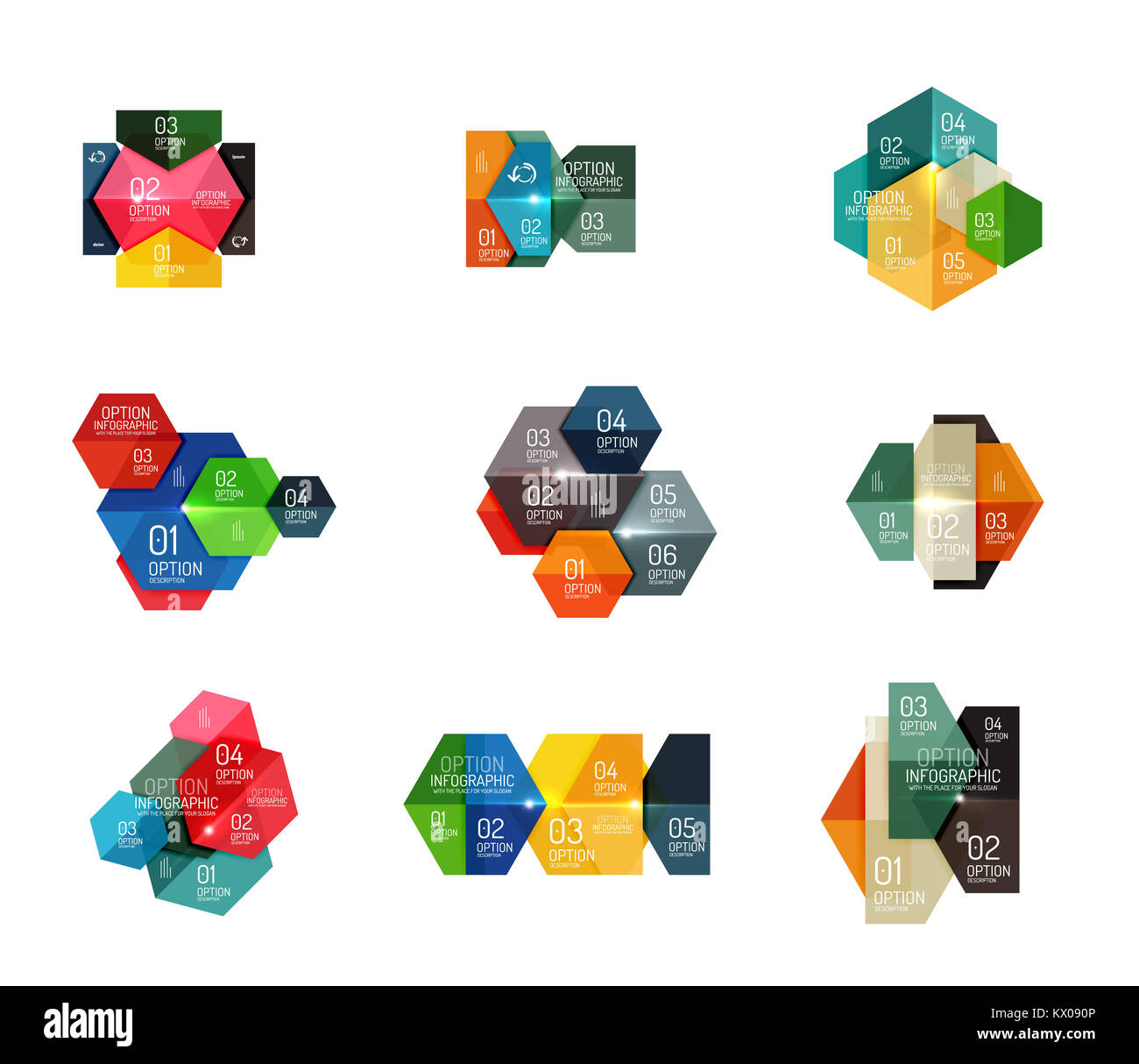 Paper infographic layout design templates for backgrounds ...