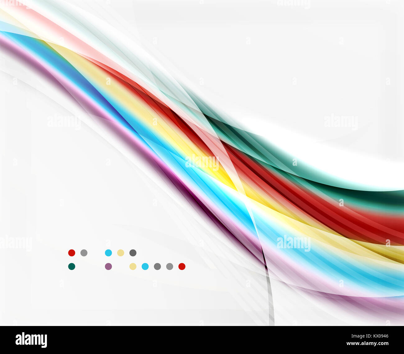 shiny wave line abstract background Stock Photo - Alamy