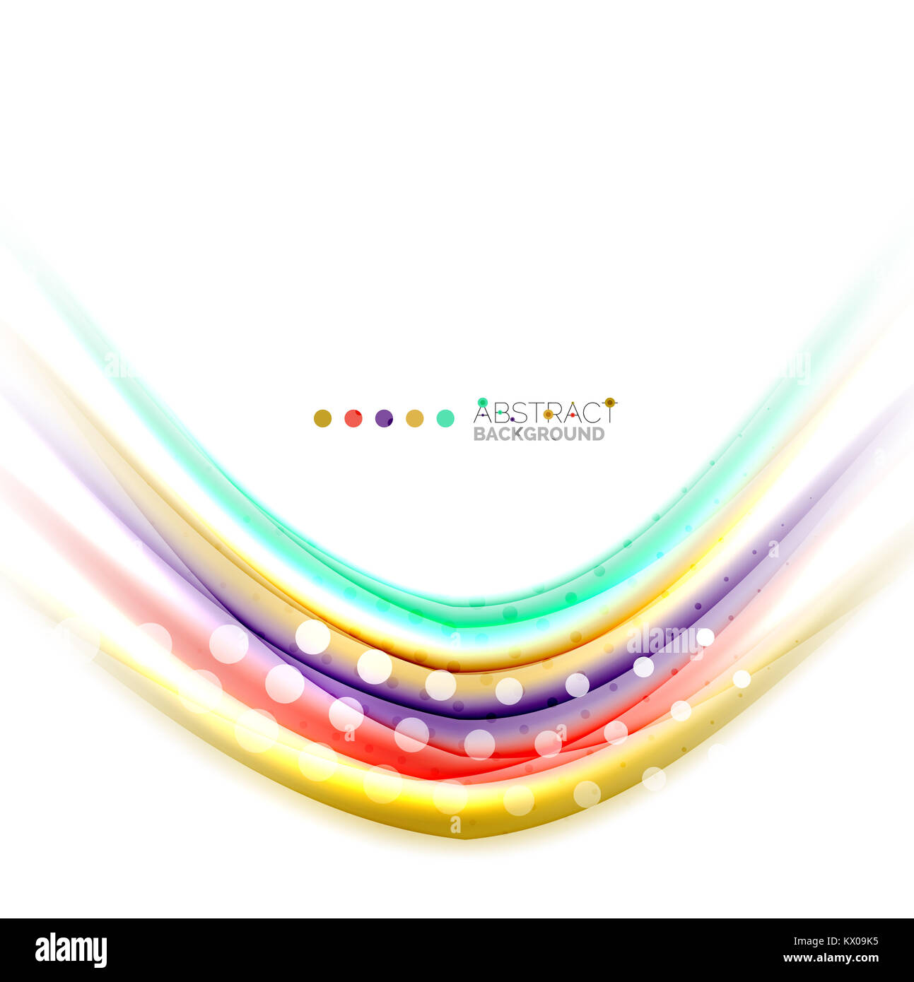 Multicolored lines on white, motion concept abstract background Stock ...