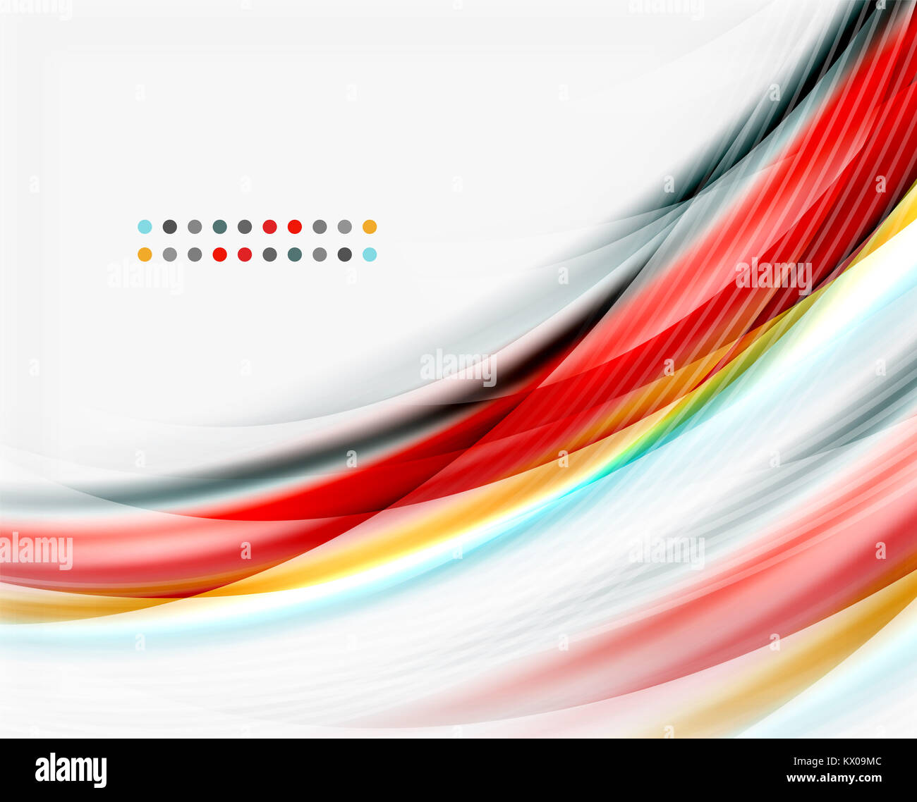 abstract background template - wave Stock Photo - Alamy