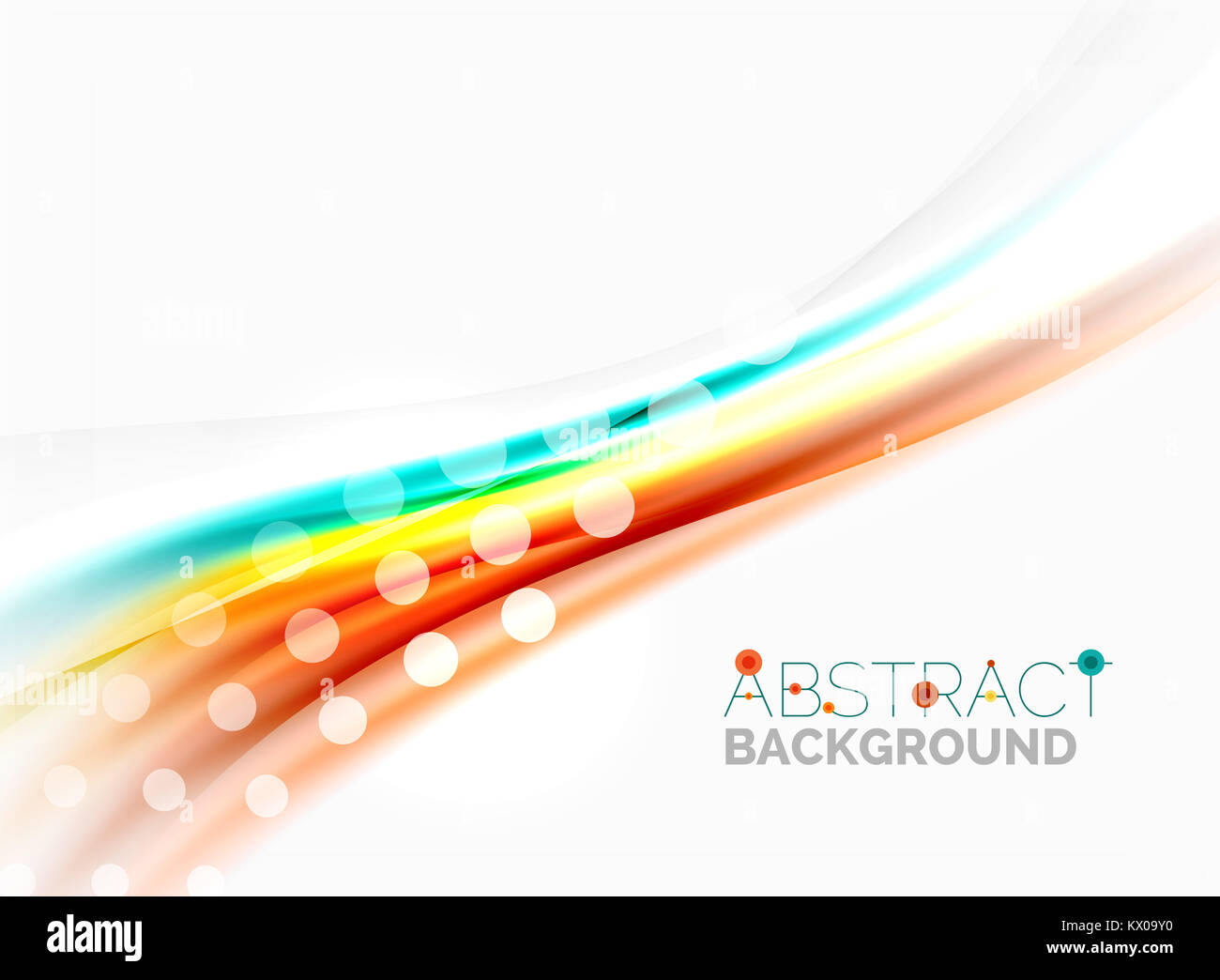 shiny blurred line waves Stock Photo - Alamy