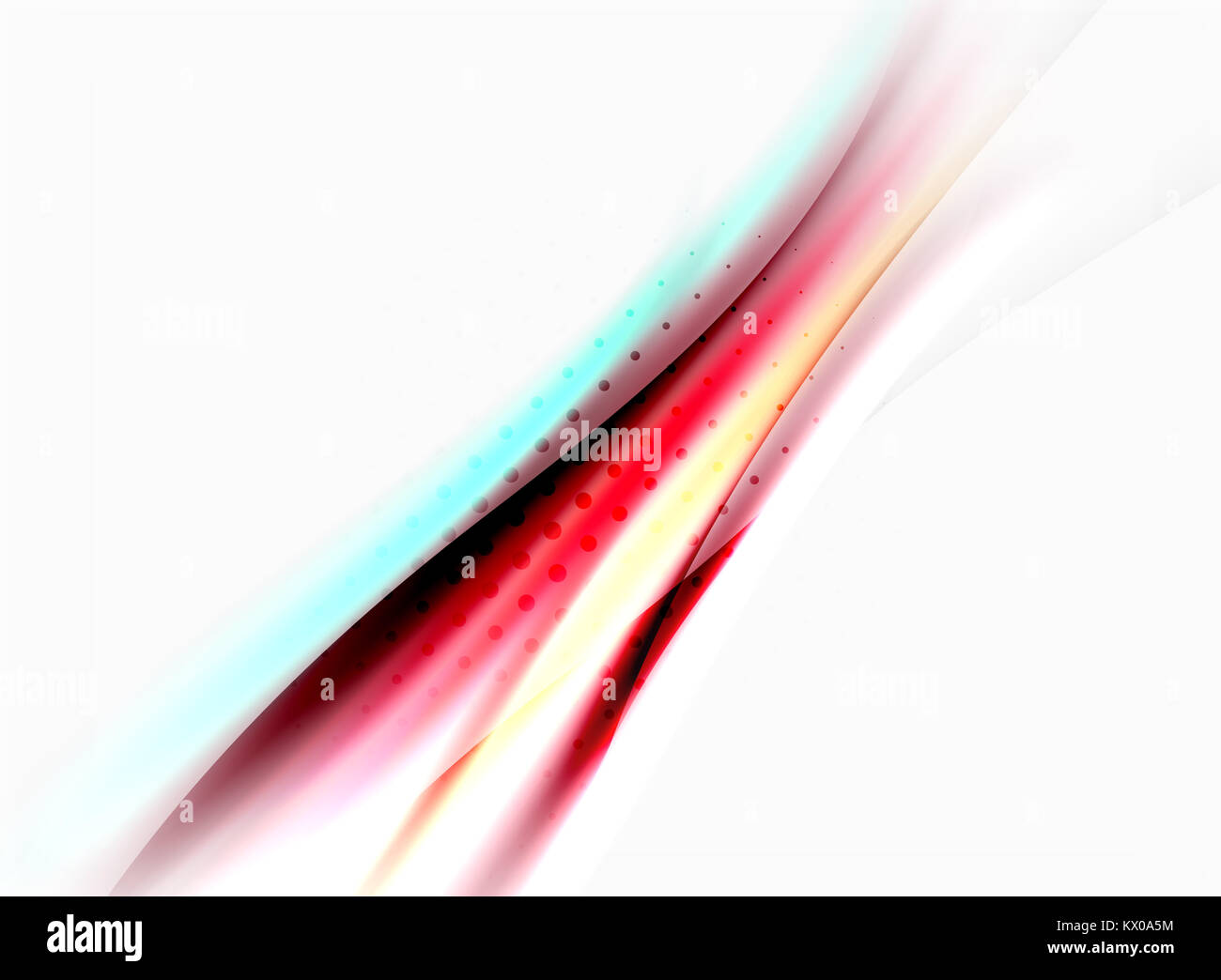 shiny blurred line waves Stock Photo - Alamy