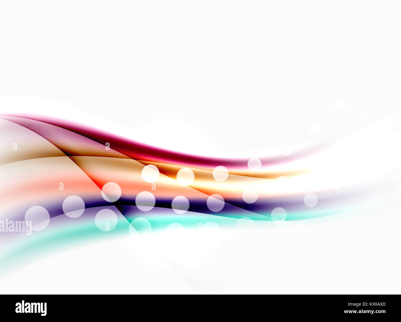 Smooth lines, abstract background template Stock Photo - Alamy