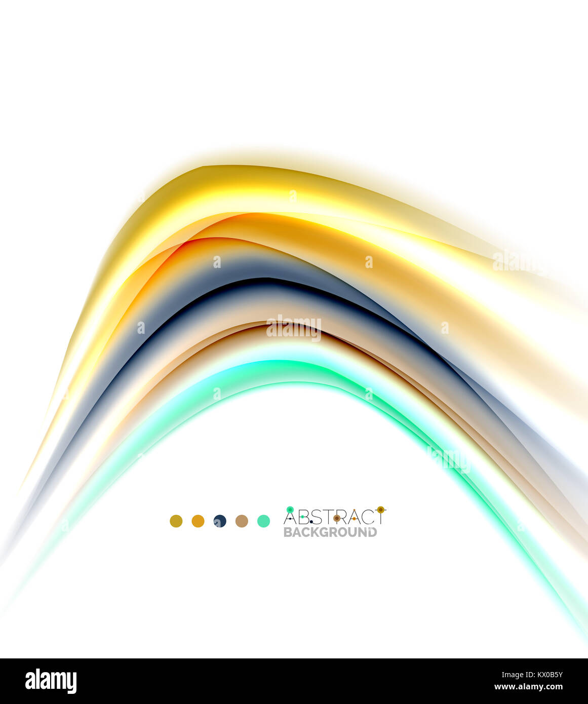 Multicolored lines on white, motion concept abstract background Stock ...