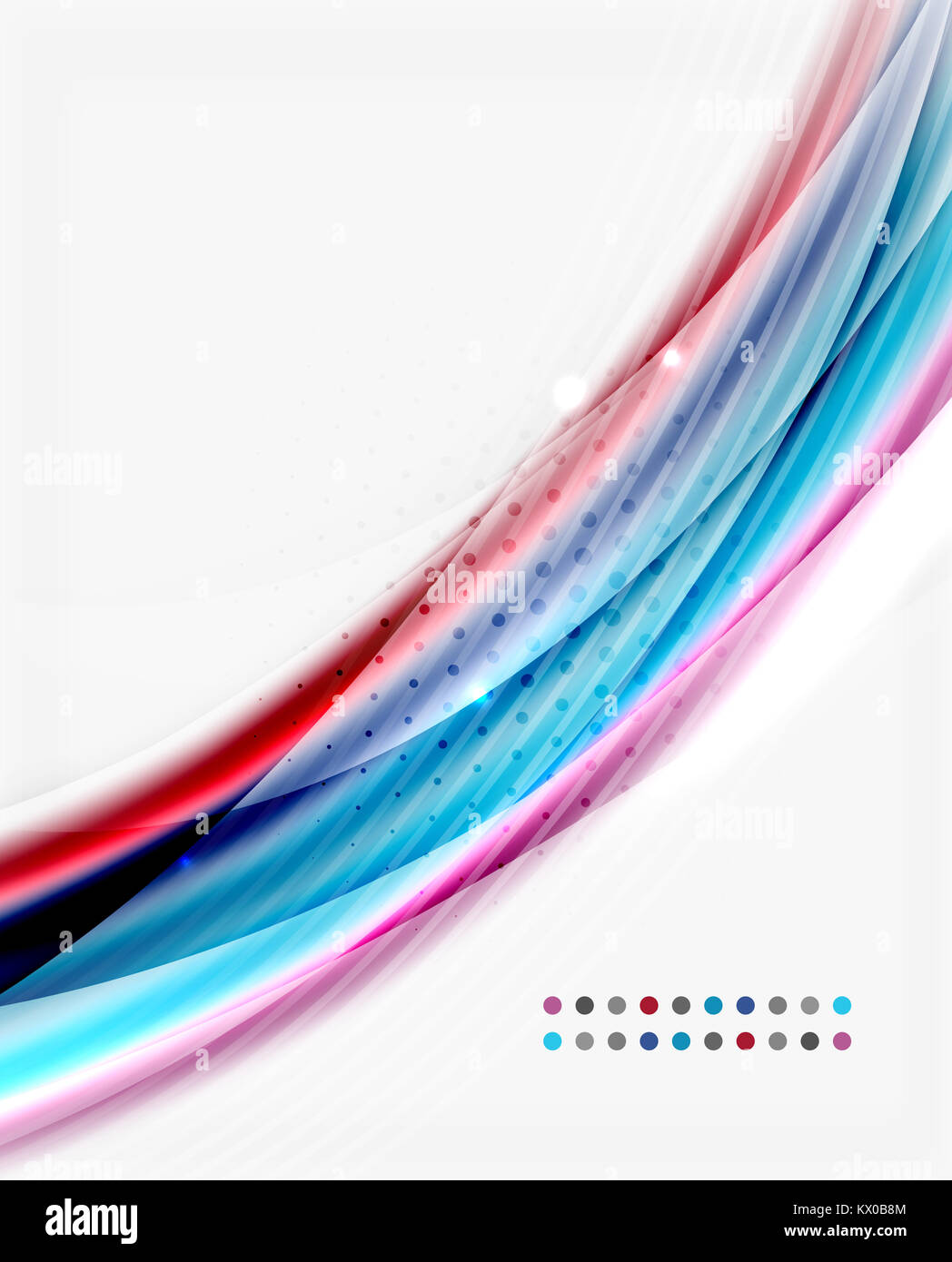 abstract background template - wave Stock Photo - Alamy