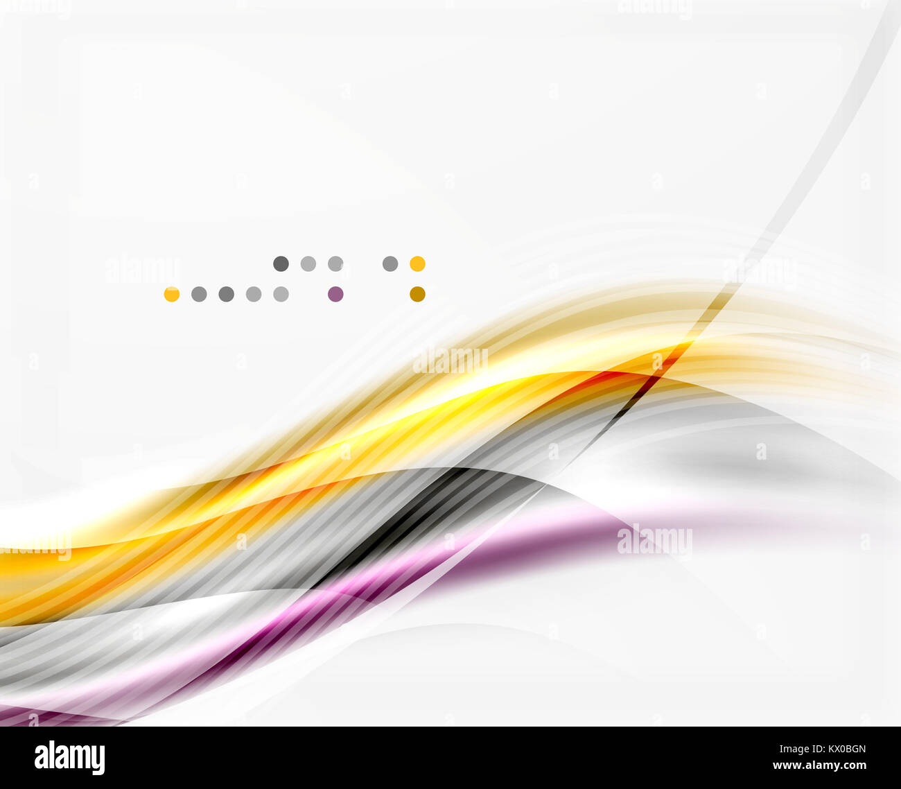 shiny wave line abstract background Stock Photo - Alamy