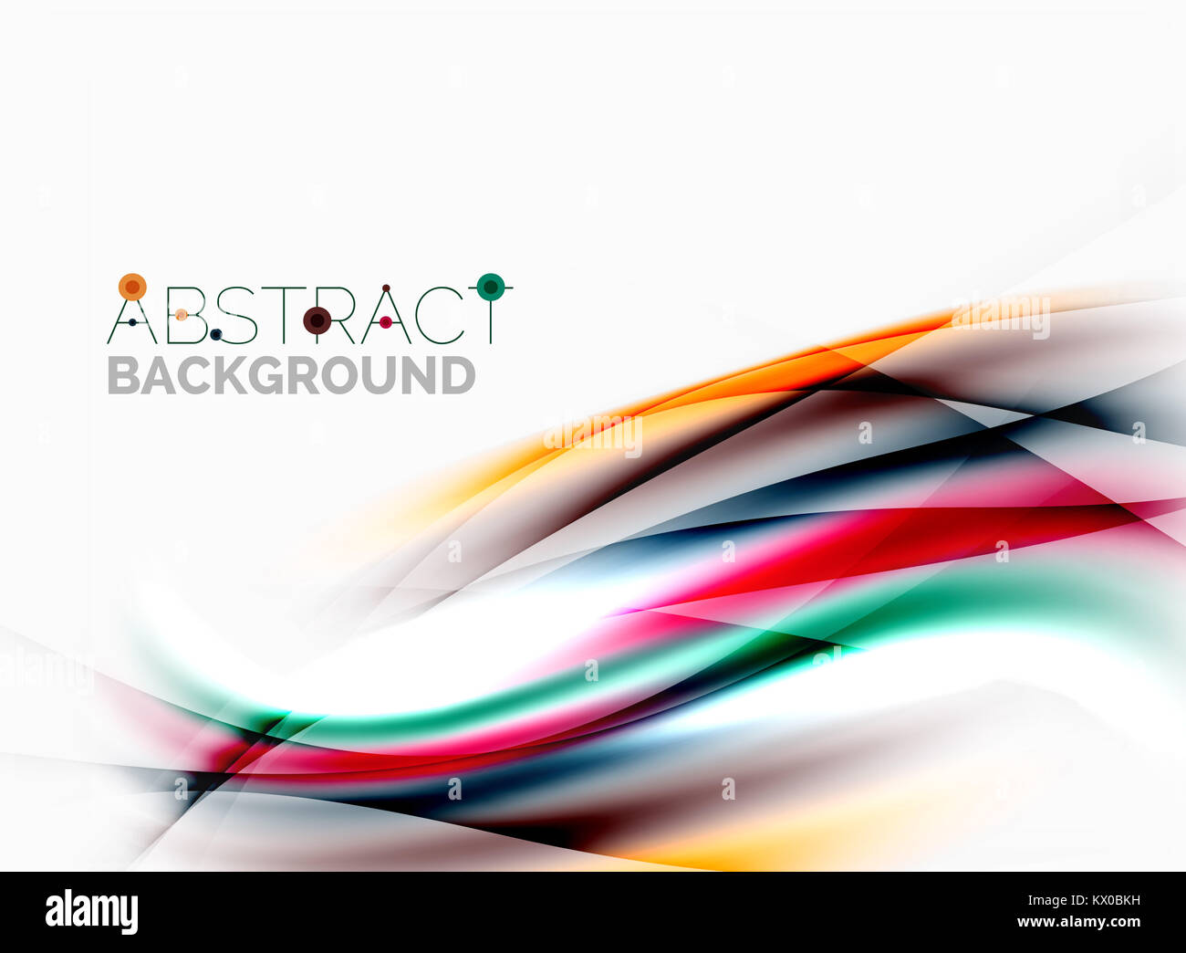 Wave abstract background, template Stock Photo - Alamy