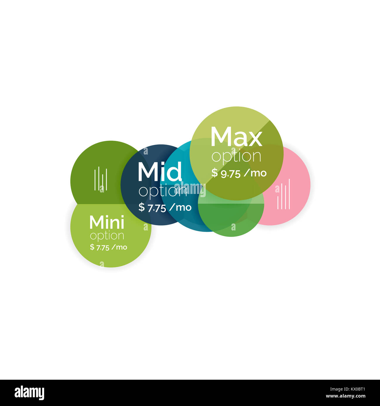 Infographic options arrow diagrams hi-res stock photography and images ...