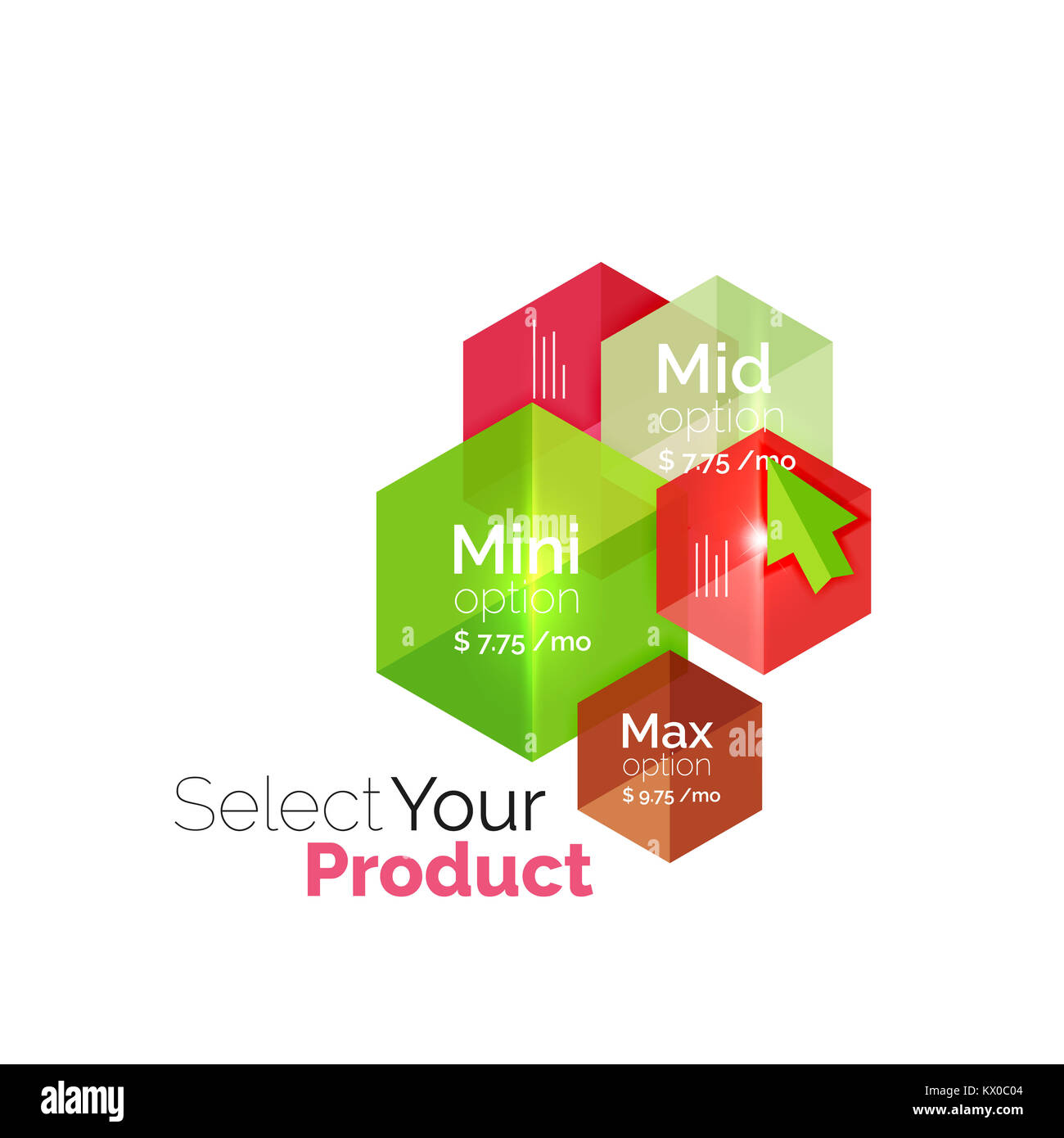 Option select template. background for business brochure or flyer ...