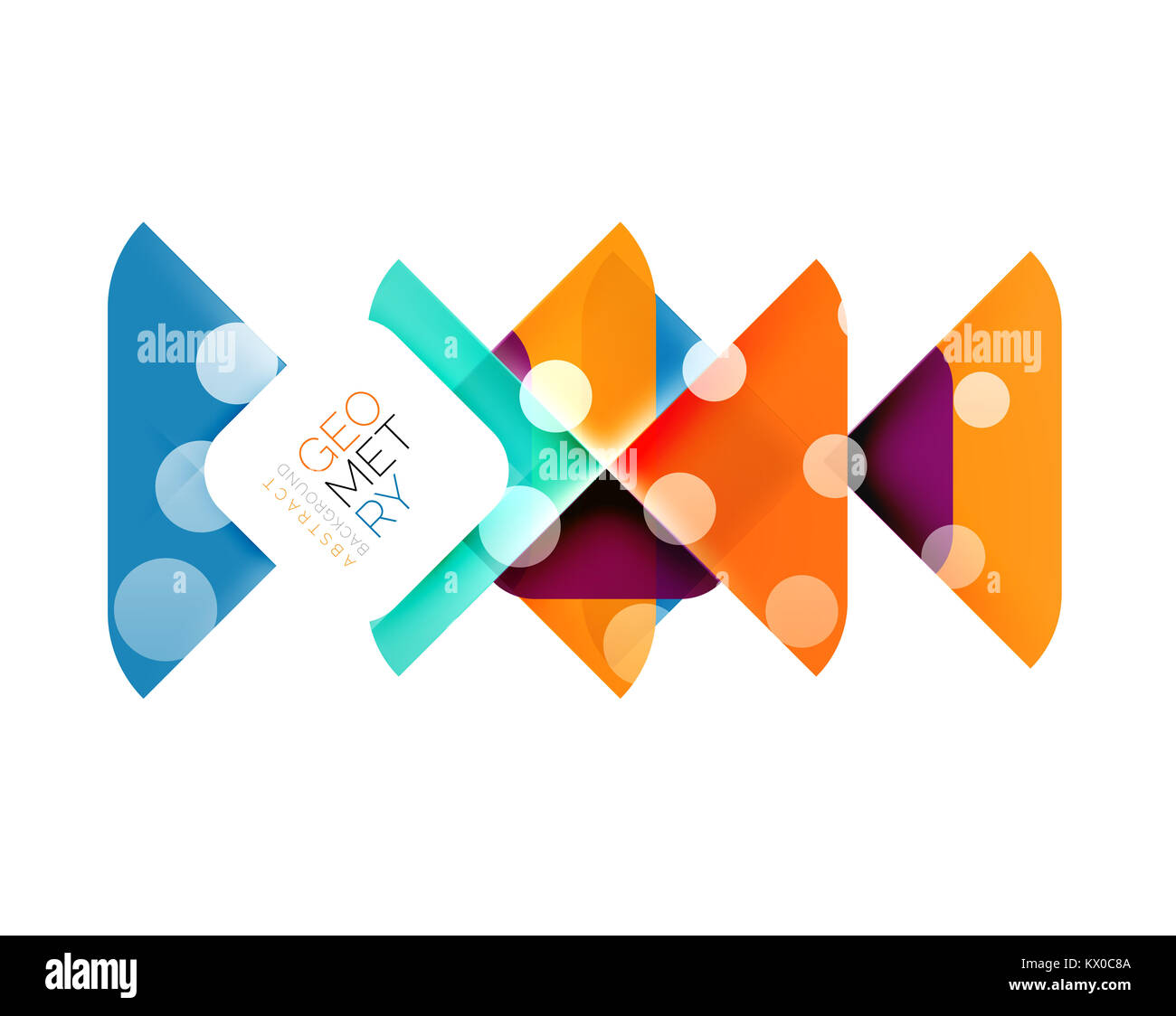Square and triangle pattern design, modern business template Stock ...