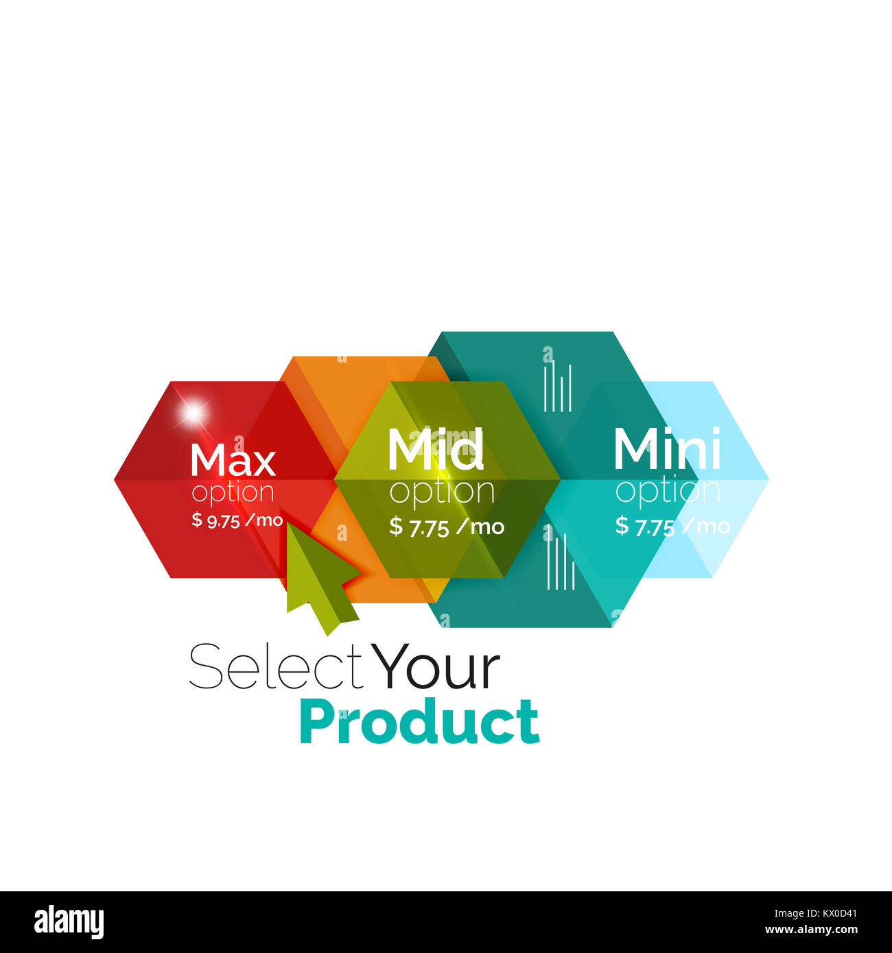 Option select template. background for business brochure or flyer ...