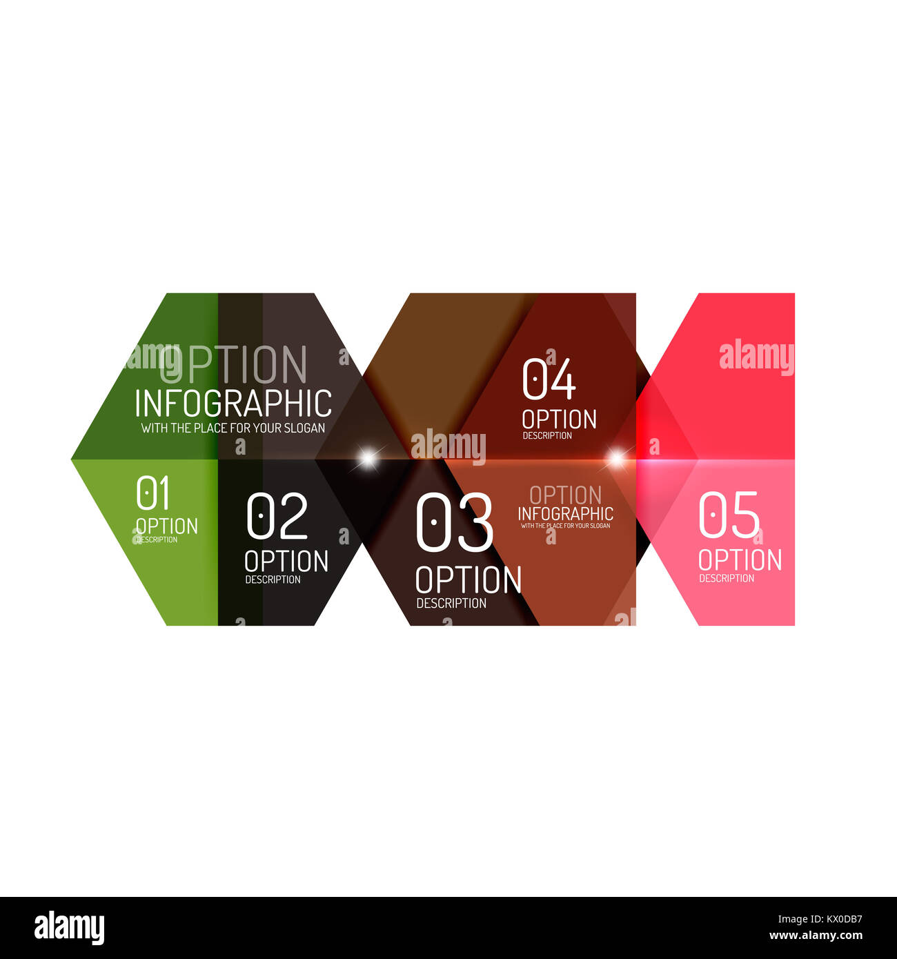 Infographic banner layouts with sample text. Business abstract ...
