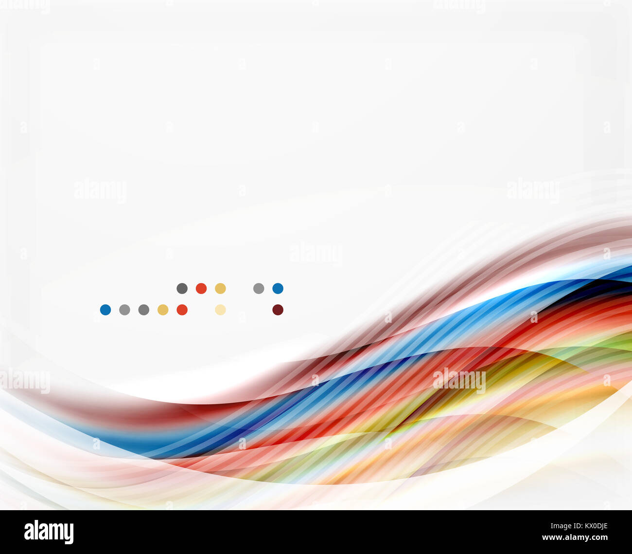 shiny wave line abstract background Stock Photo - Alamy