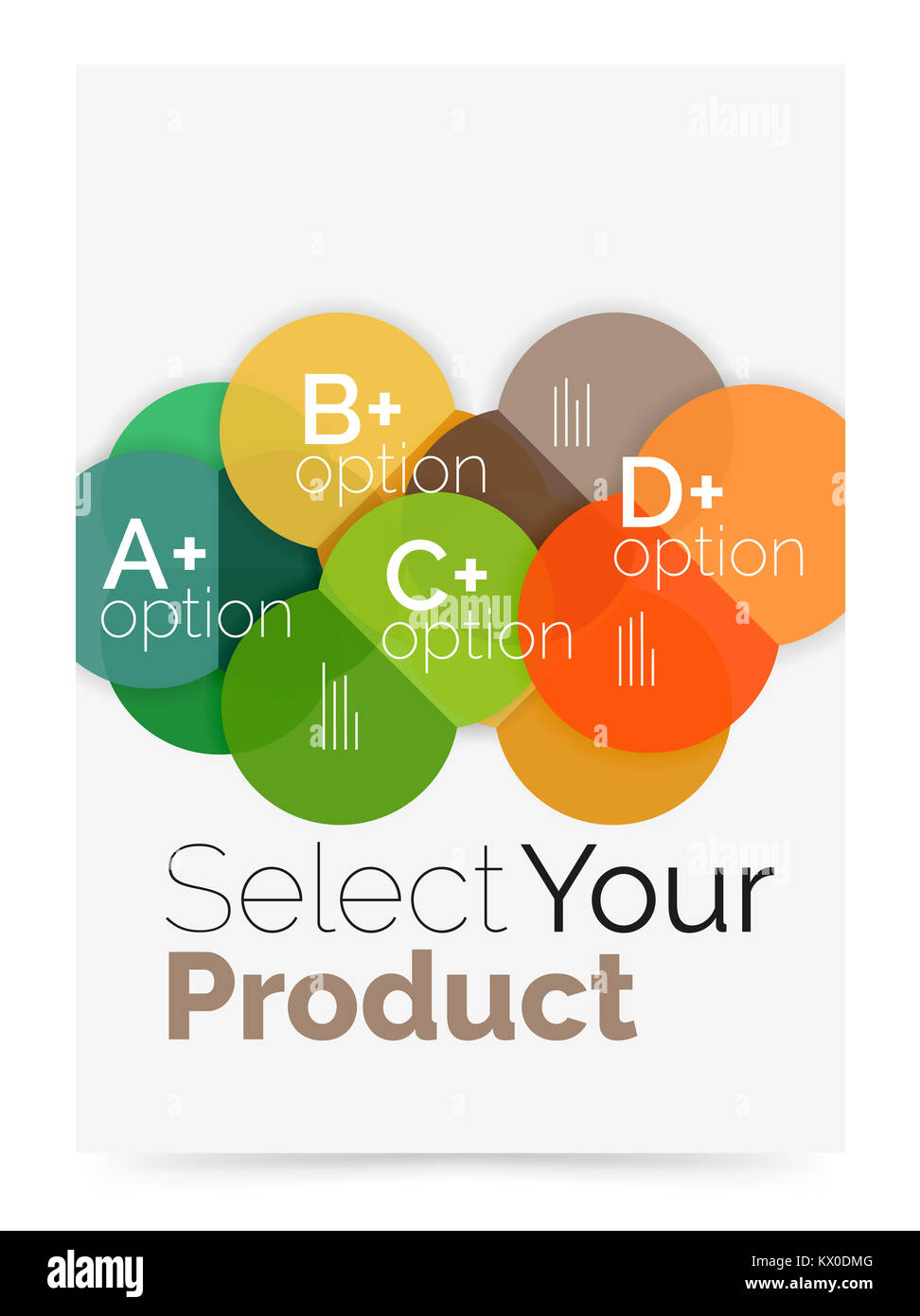 Business layout - select your product with sample options. A4 size ...