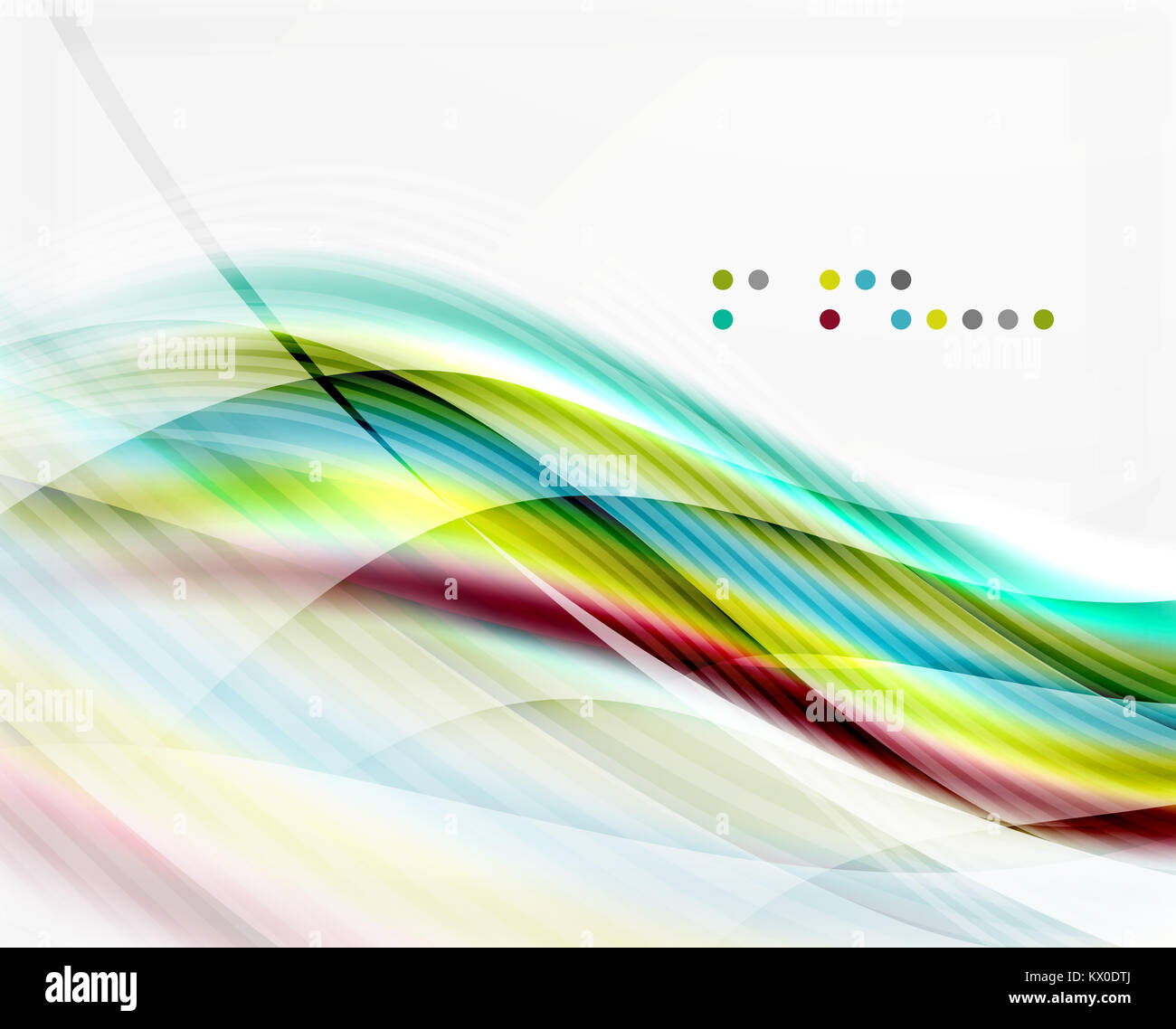 shiny wave line abstract background Stock Photo - Alamy