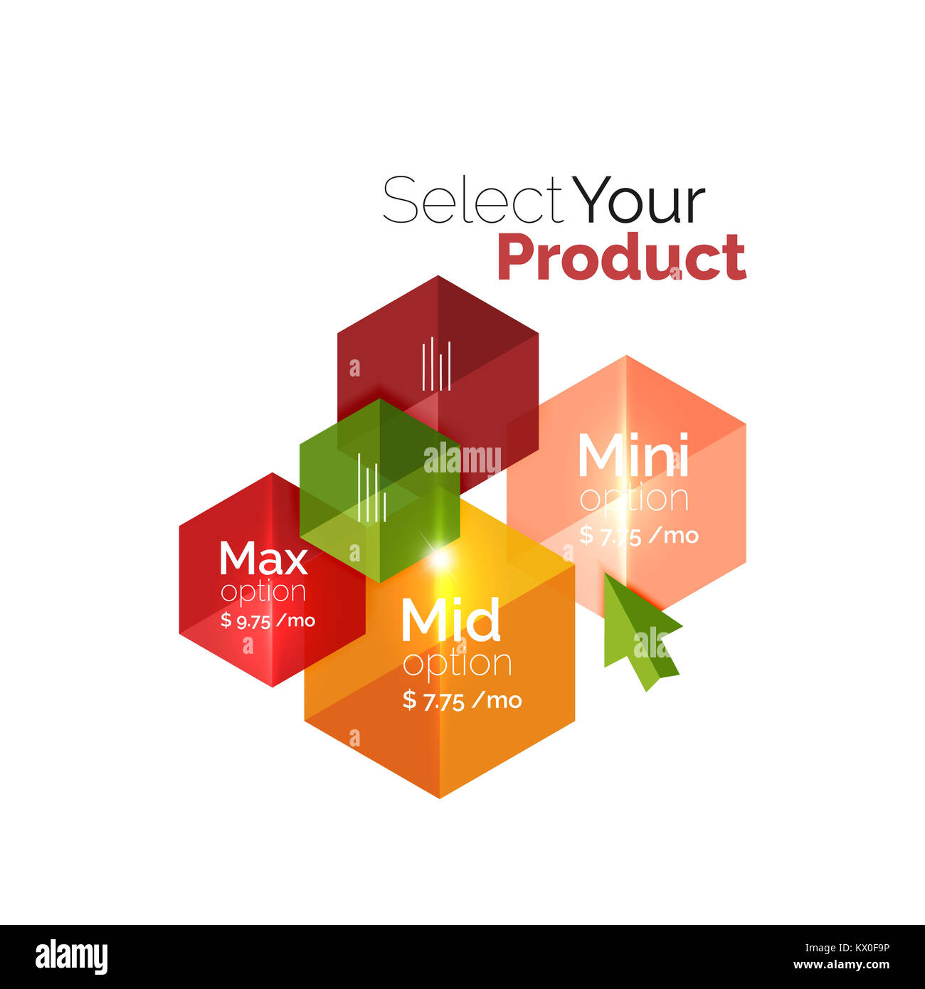 Option select template. background for business brochure or flyer ...