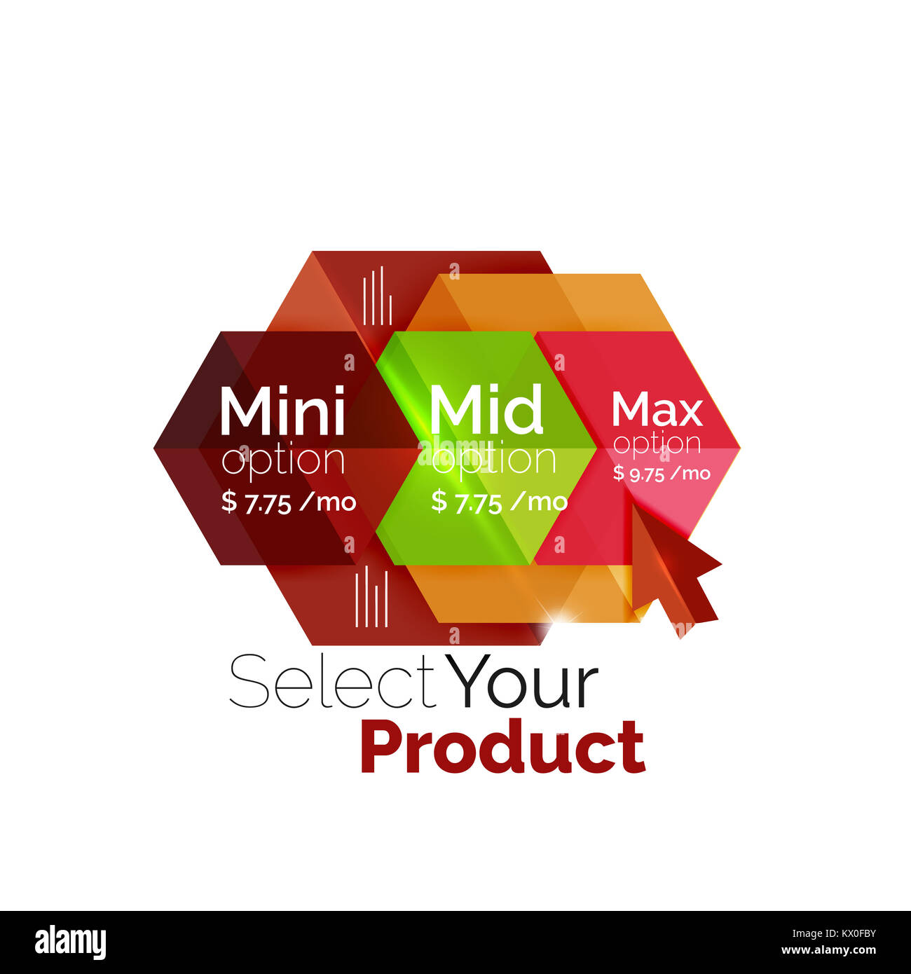 Option select template. background for business brochure or flyer ...