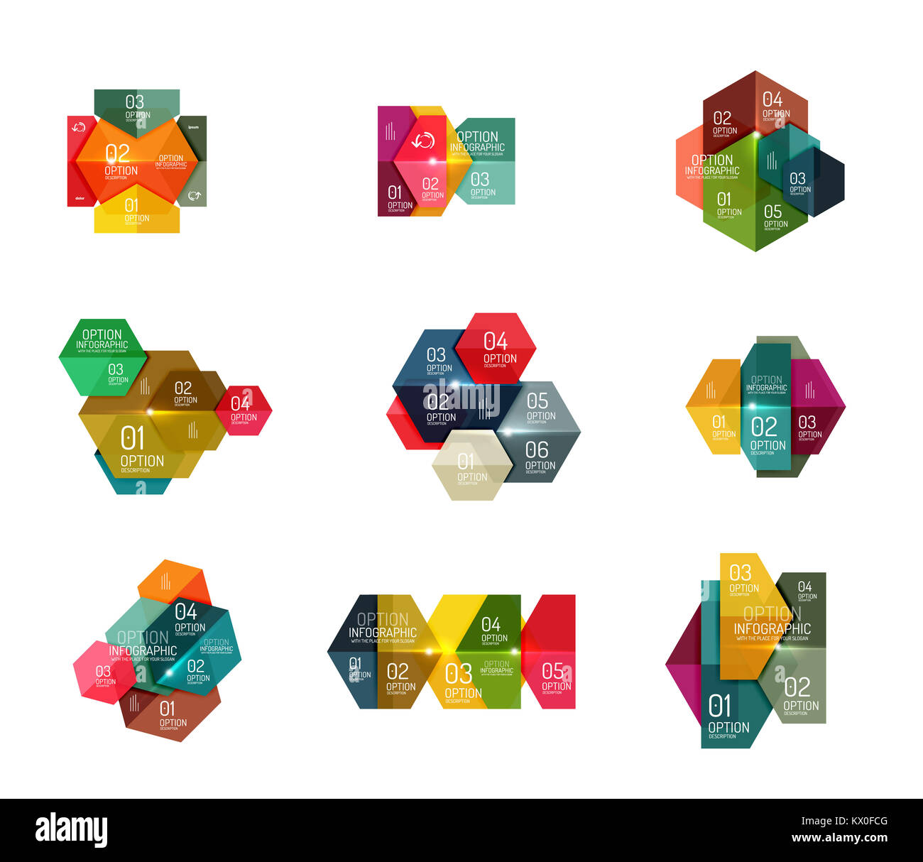 Paper infographic layout design templates for backgrounds ...