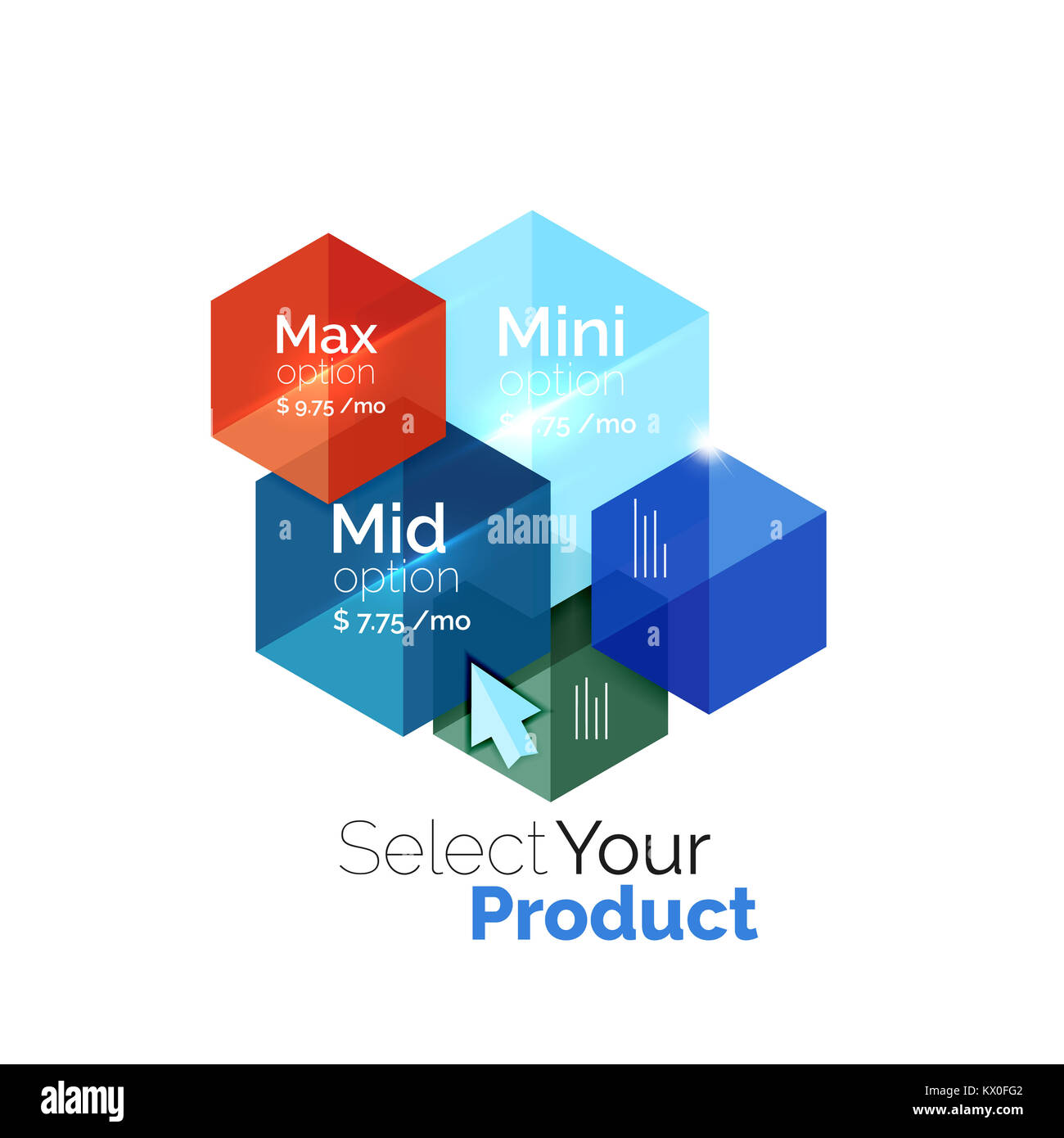 Option select template. background for business brochure or flyer ...