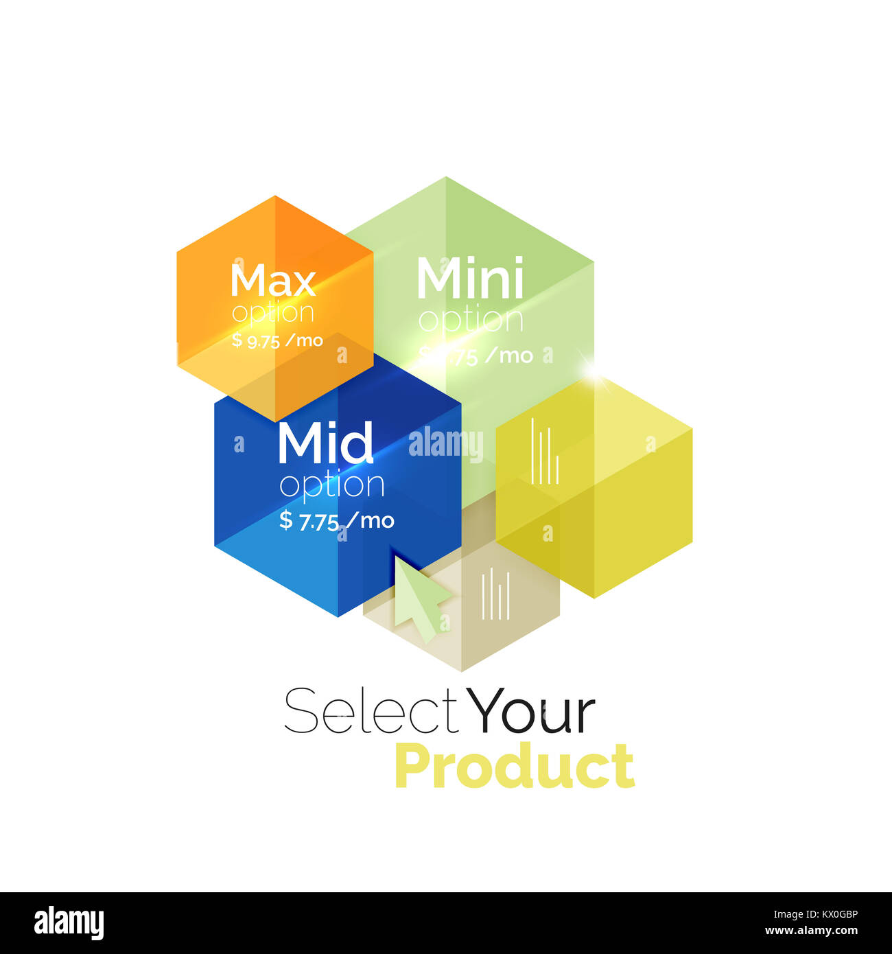 Option select template. background for business brochure or flyer ...