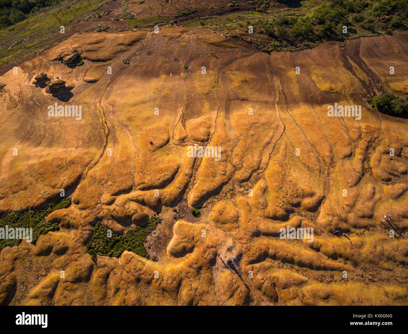 An aerial view of Domboshawa rock, Zimbabwe Stock Photo - Alamy