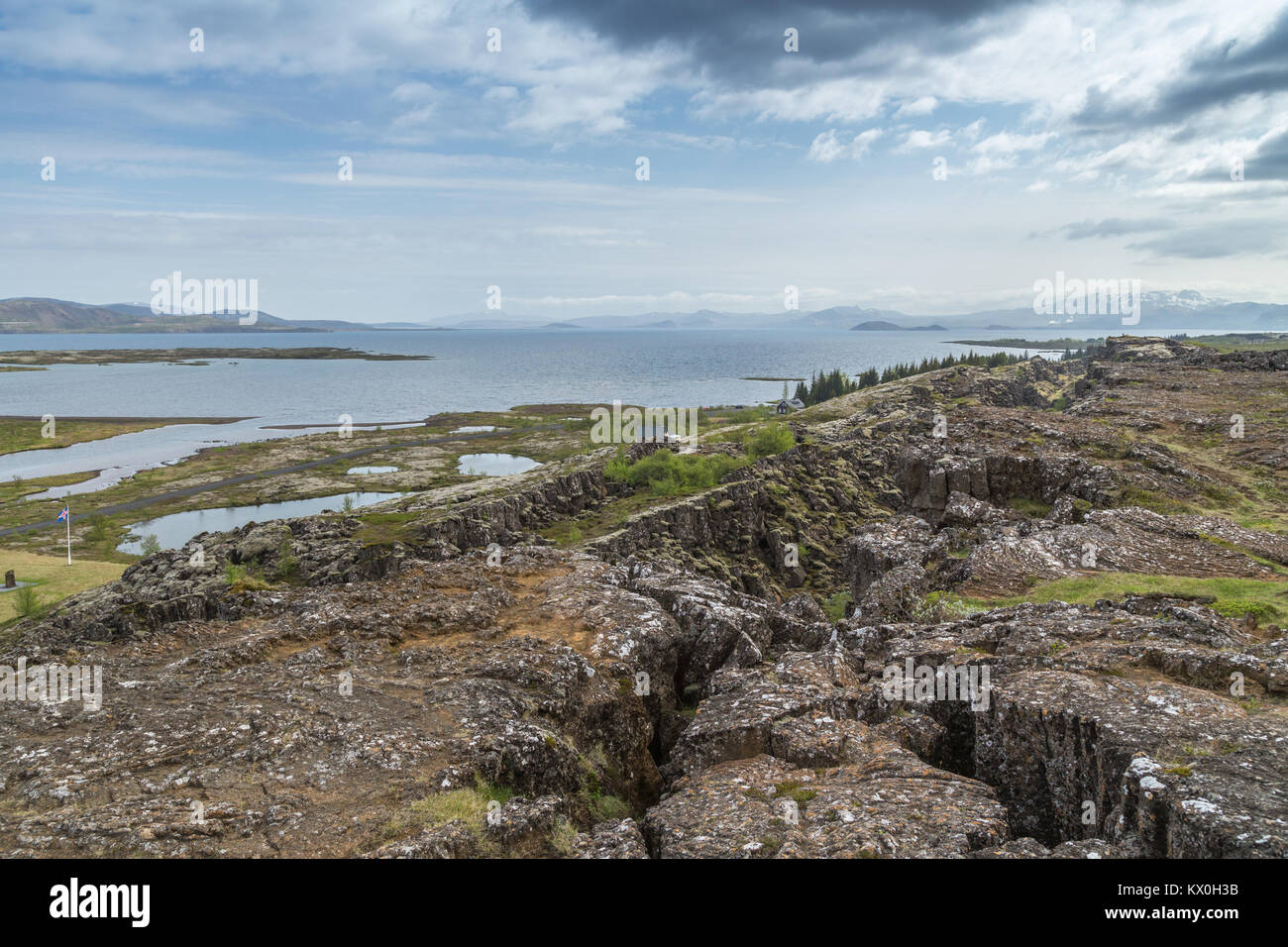 Rift Valley at Þingvellir, Thingvellir a historic site and National ...