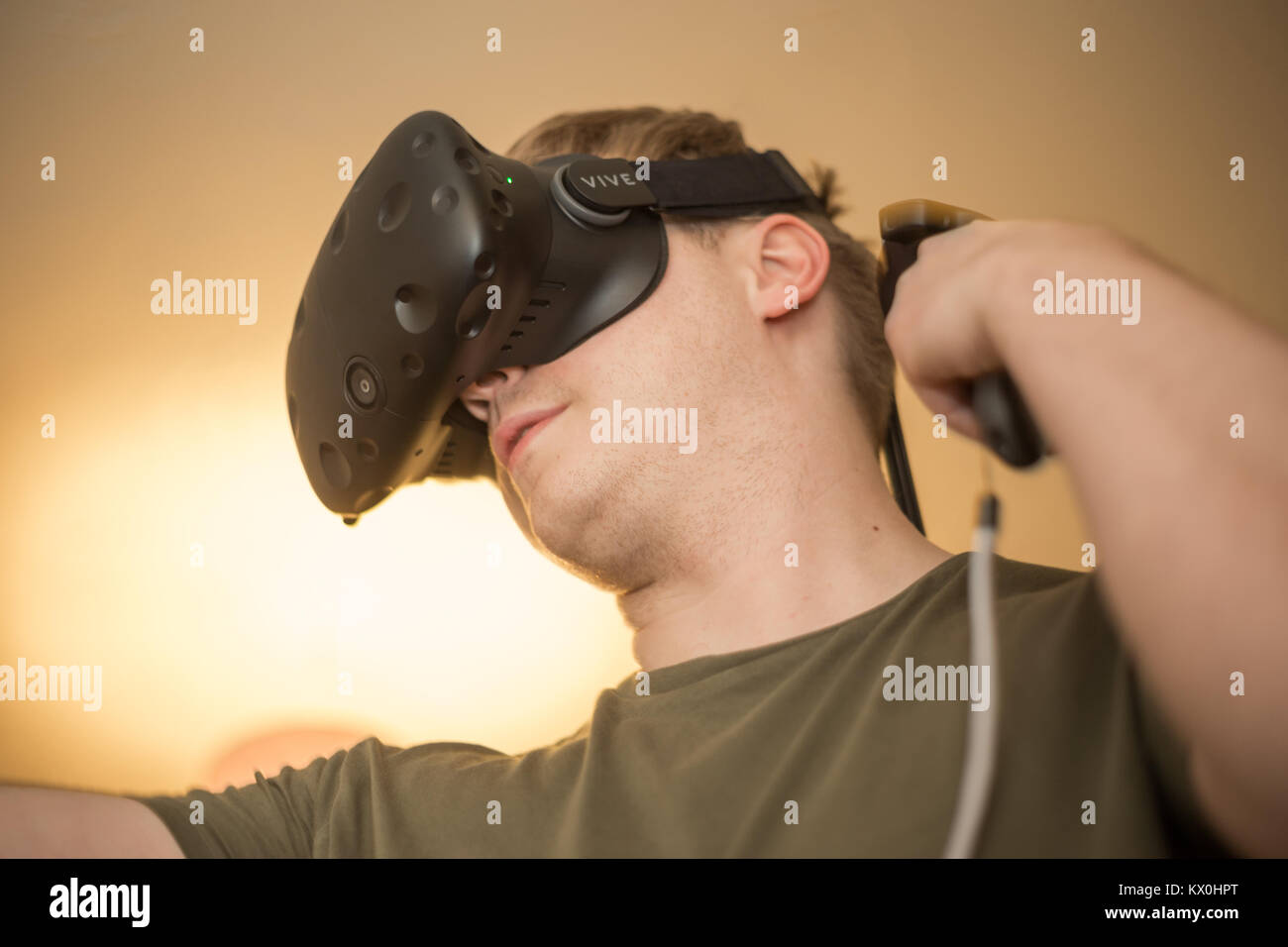 Use the viewer of virtual reality hi-res stock photography and images ...