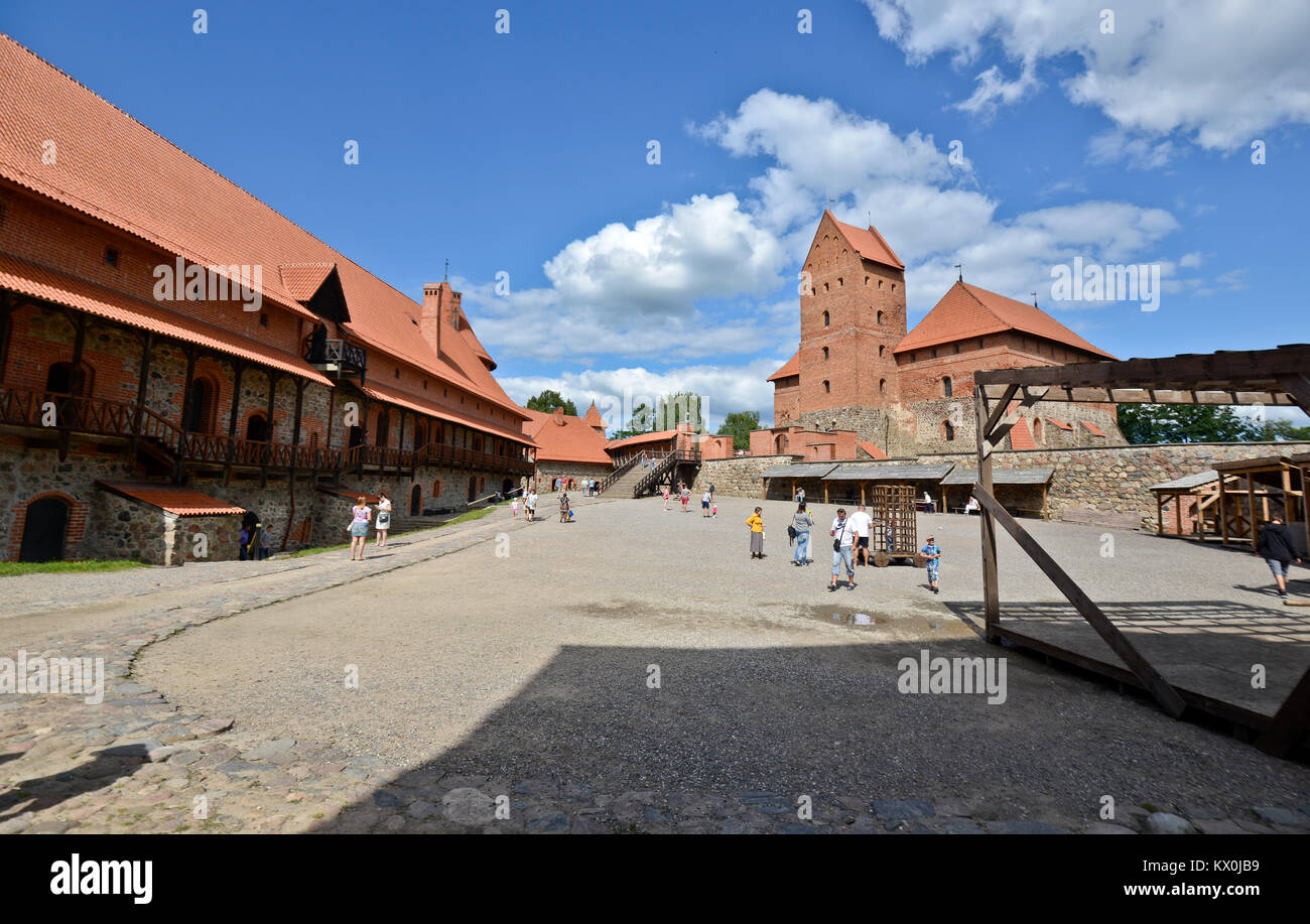 Trakai Castle, Lithuania Stock Photo - Alamy