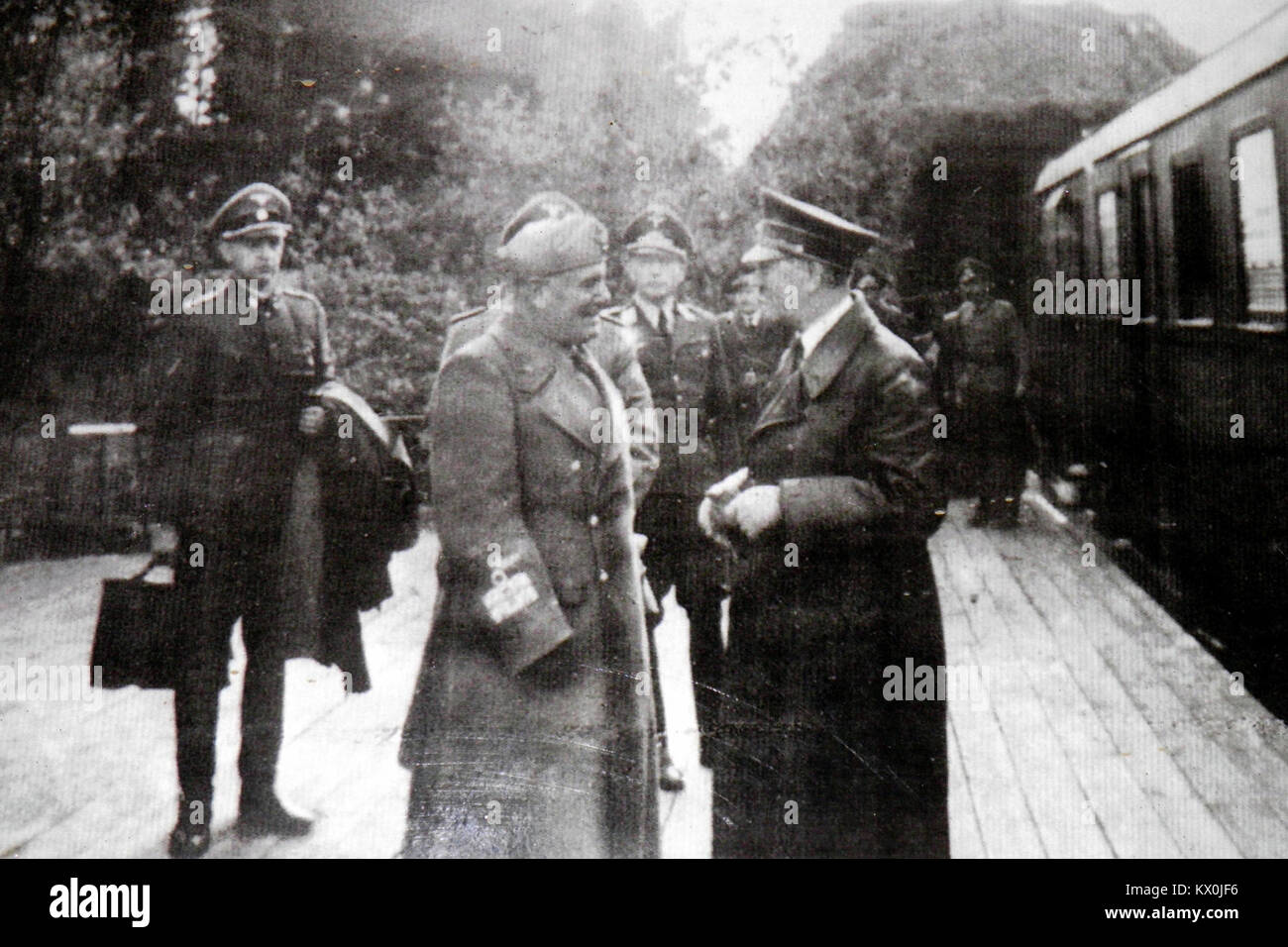 Benito mussolini adolf hitler hi-res stock photography and images - Alamy