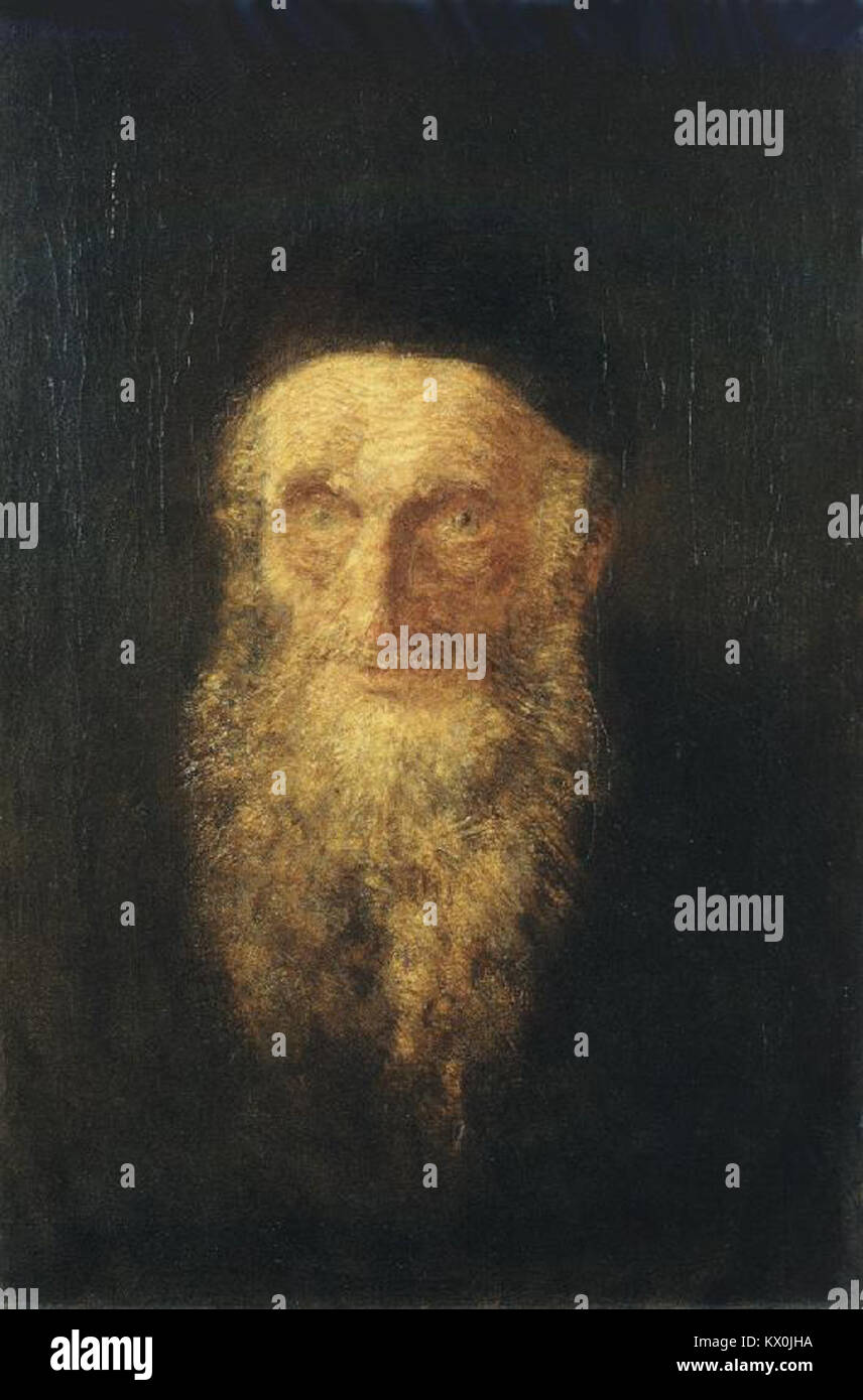 Old rabbi painting hi-res stock photography and images - Alamy