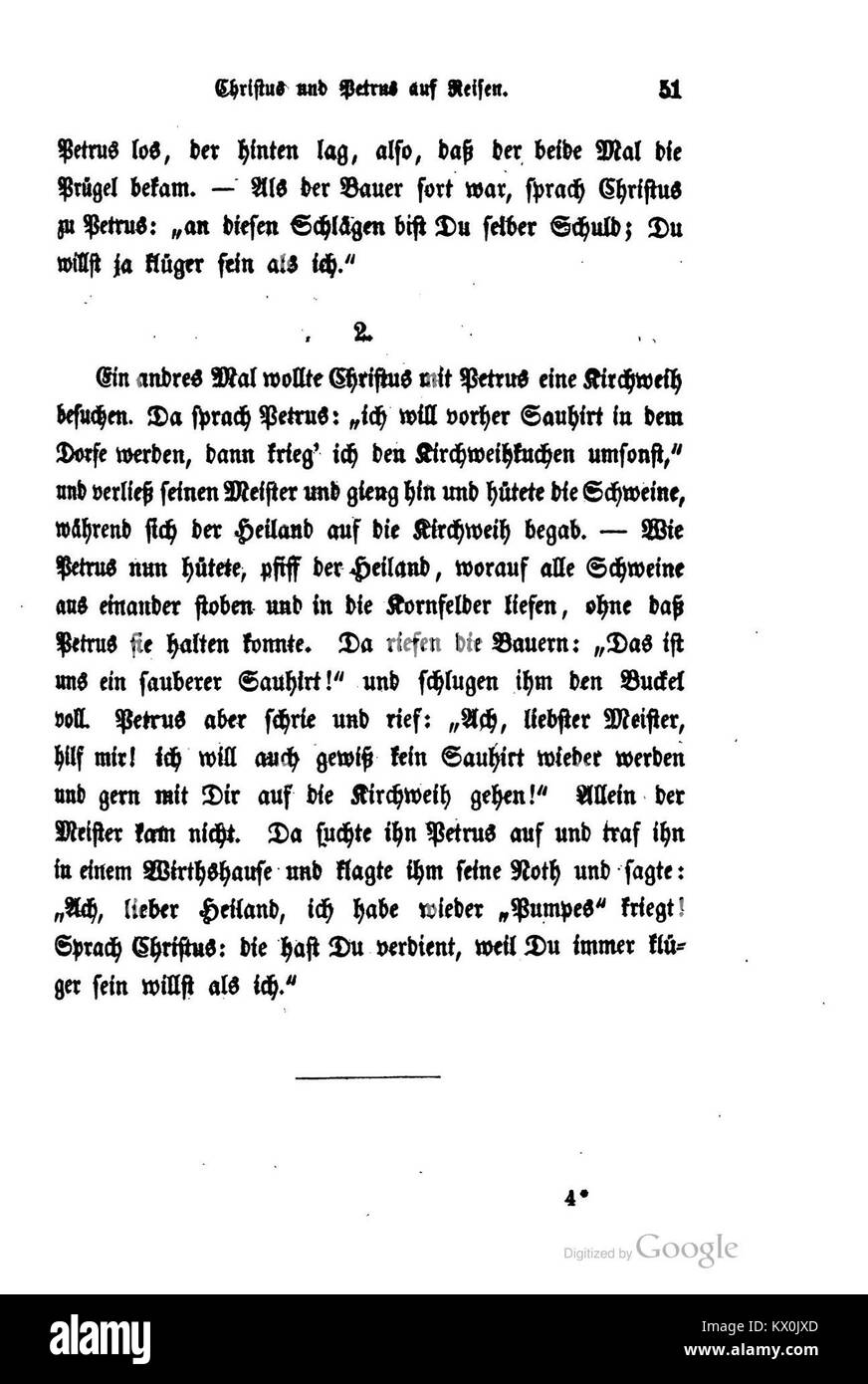 A German folk tale from Swabia, recorded in 'Meier Volksmärchen' (Meier ...