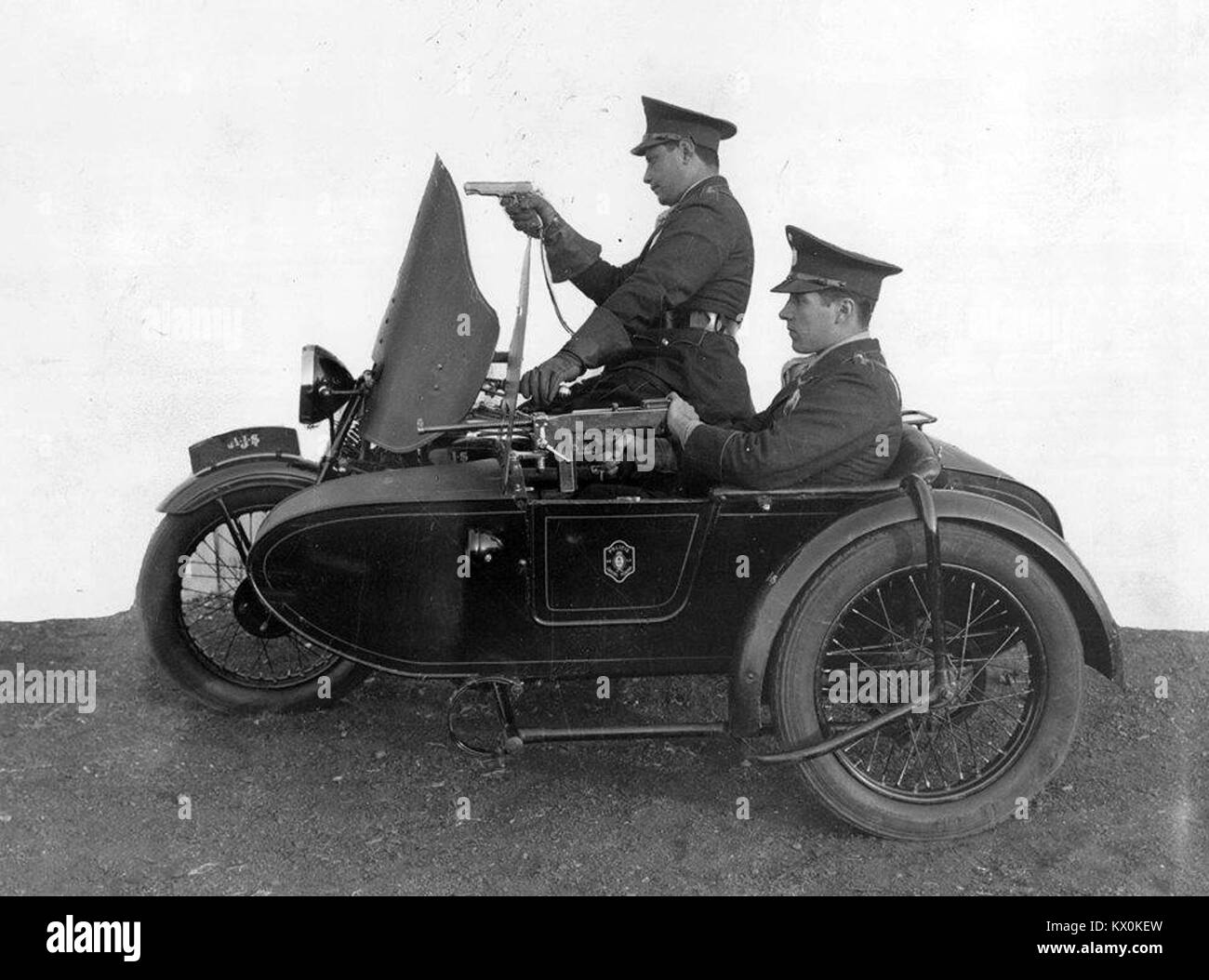 Police transportation vehicle Black and White Stock Photos & Images - Alamy