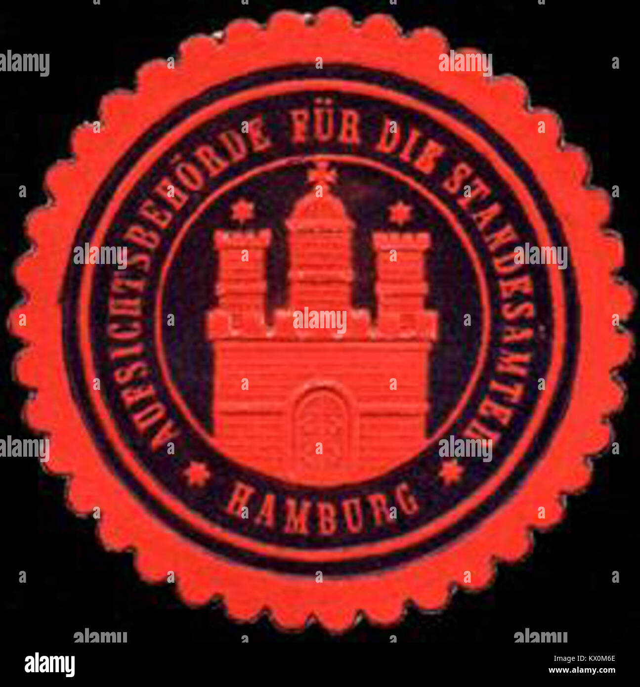 The 'Siegelmarke' of the Supervisory Authority for Civil Registration ...