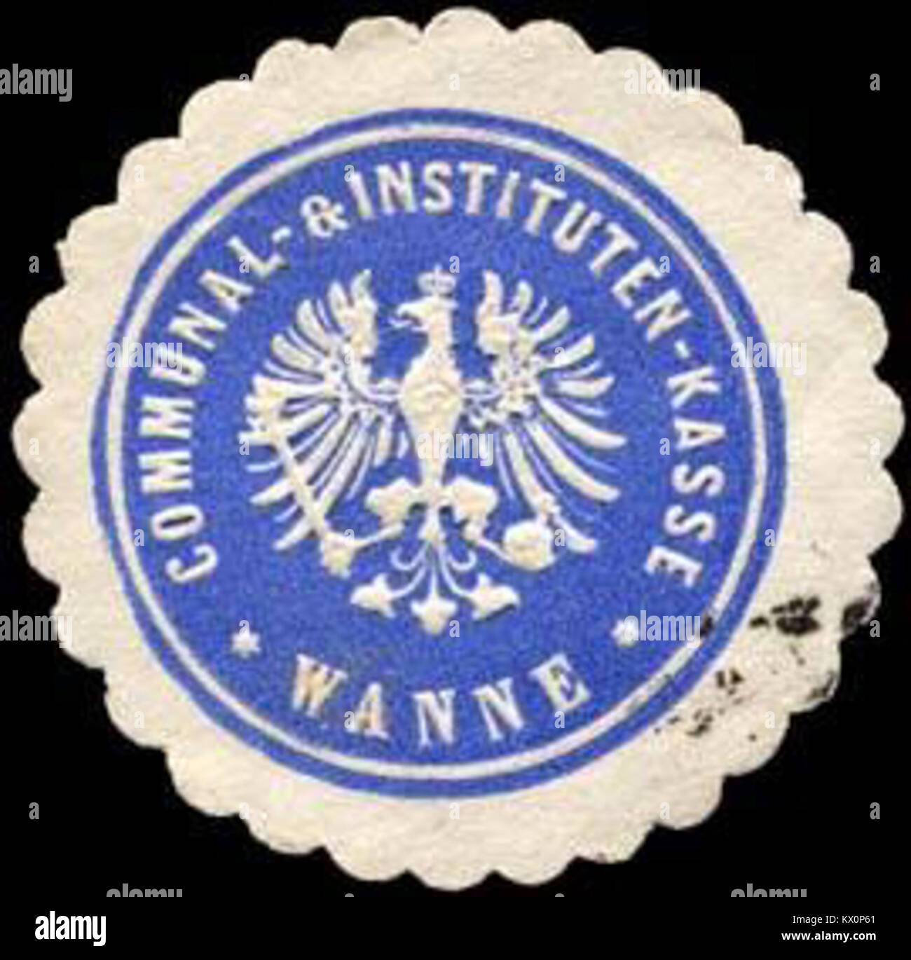 The Siegelmarke (seal) represents an official mark for the communal and ...