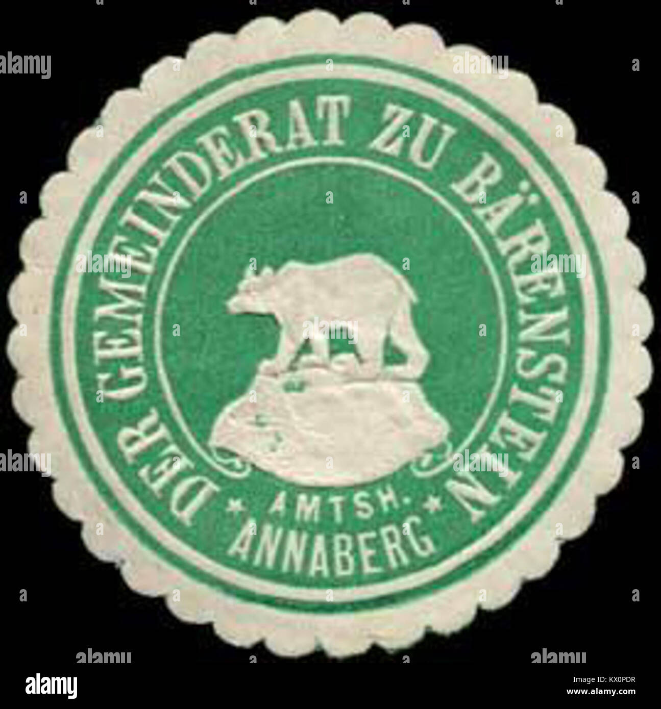 This title refers to a seal mark from the Gemeinderat (municipal ...